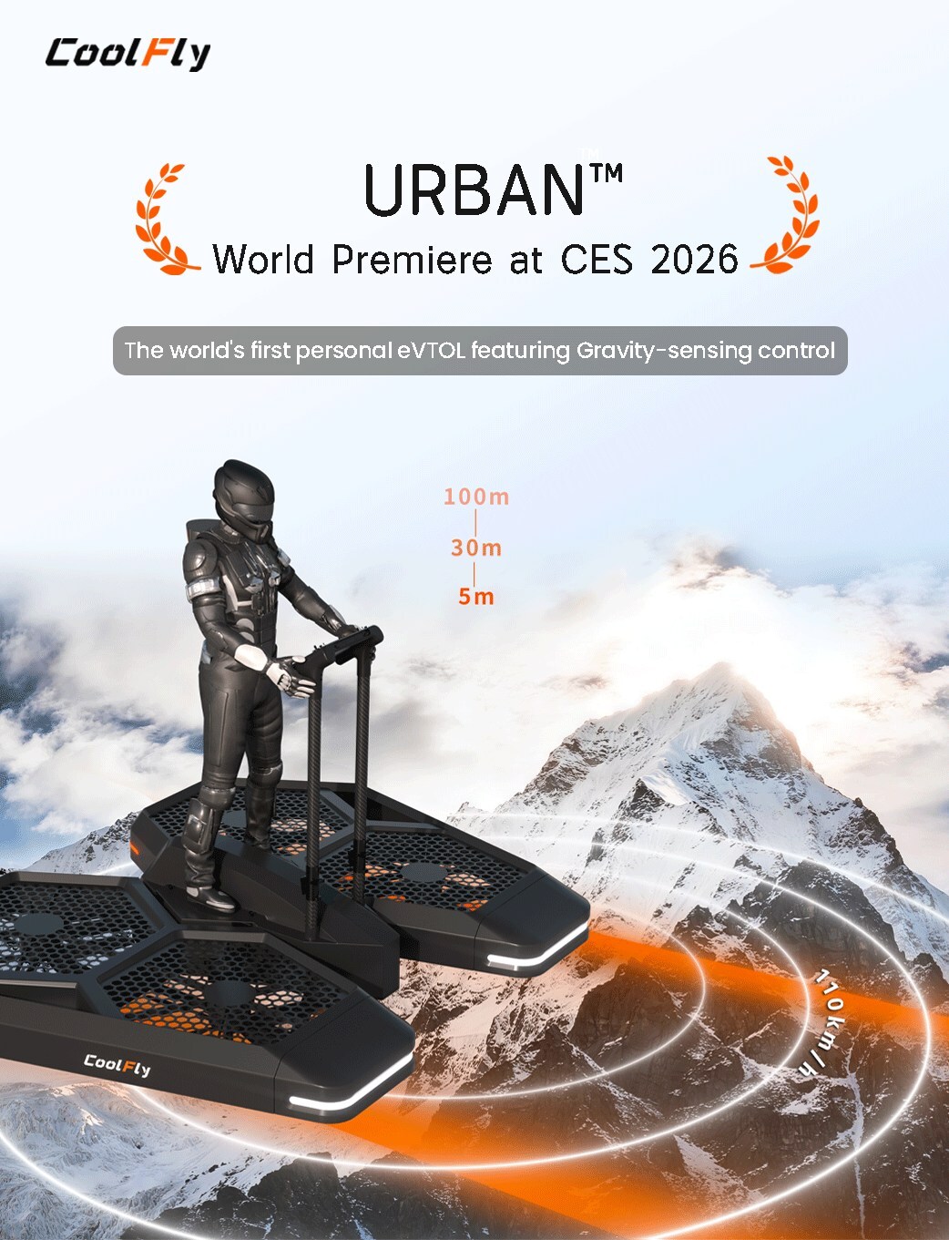 COOLFLY to Debut at CES 2026: Redefining the Era of Ultralight Personal ...