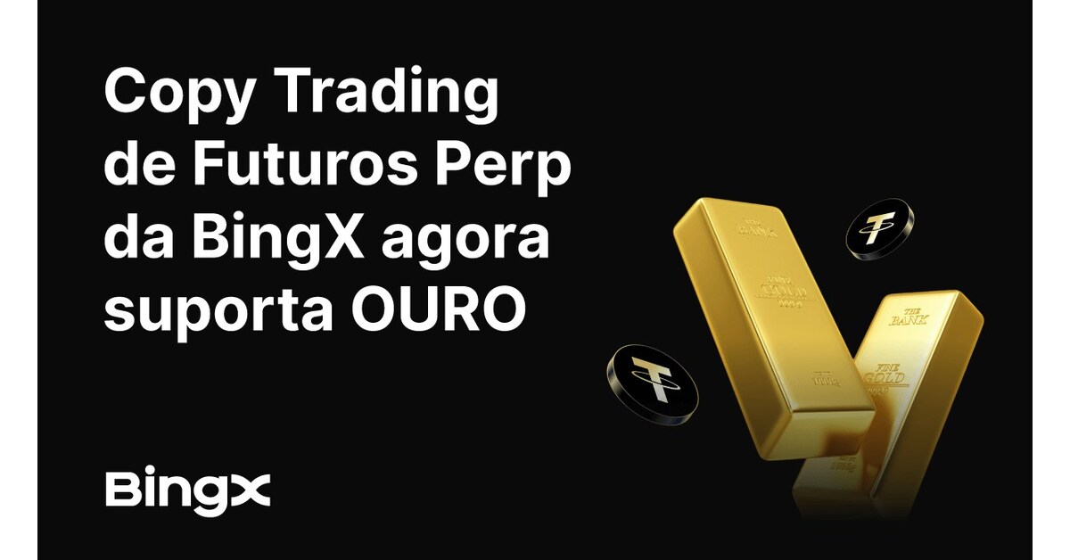 BingX Lança Copy Trading de Ouro, Marcando o Primeiro Suporte a RWA