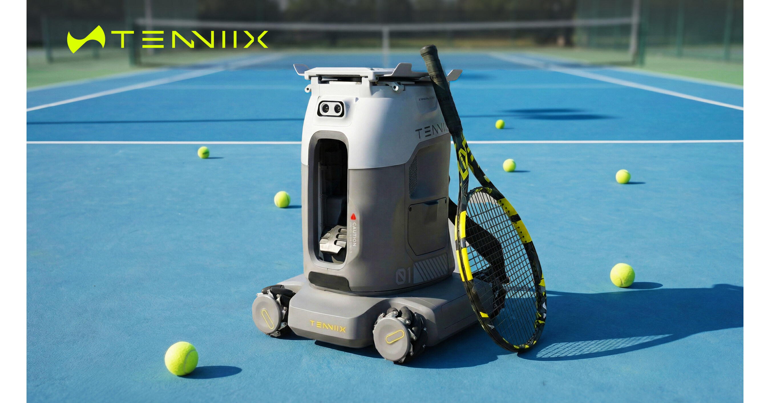 Tenniix Unveils World's First Vision-Based AI Tennis Robot at CES 2026