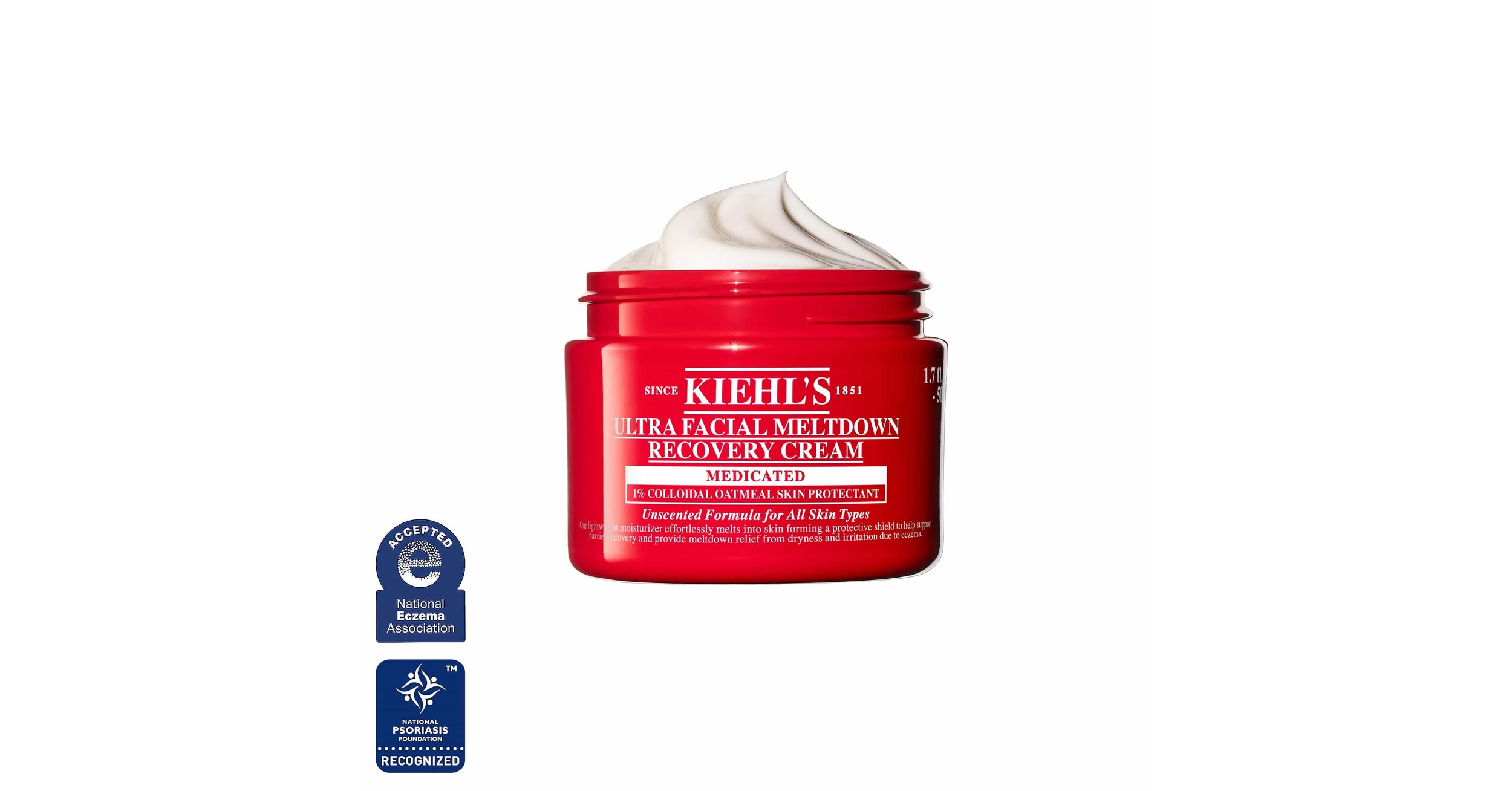 SKIN ON FIRE? KIEHL'S ULTRA FACIAL CREAM MEDICATED TO THE RESCUE