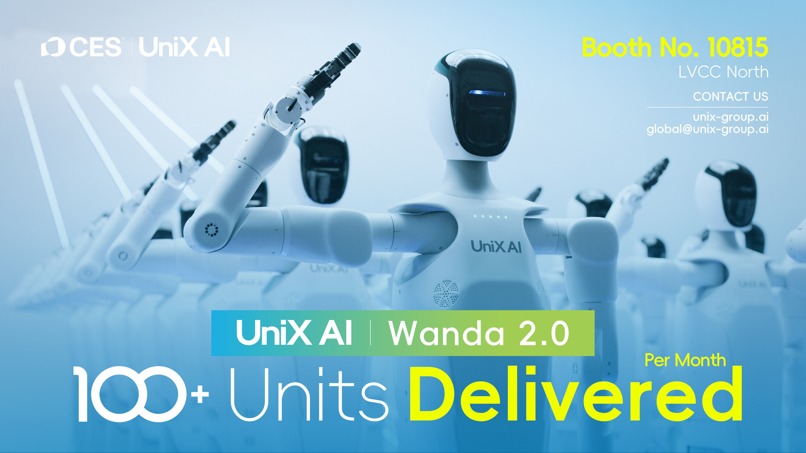 UniX AI to Bring Delivered Full-Size Humanoid Robot Wanda 2.0 to CES ...