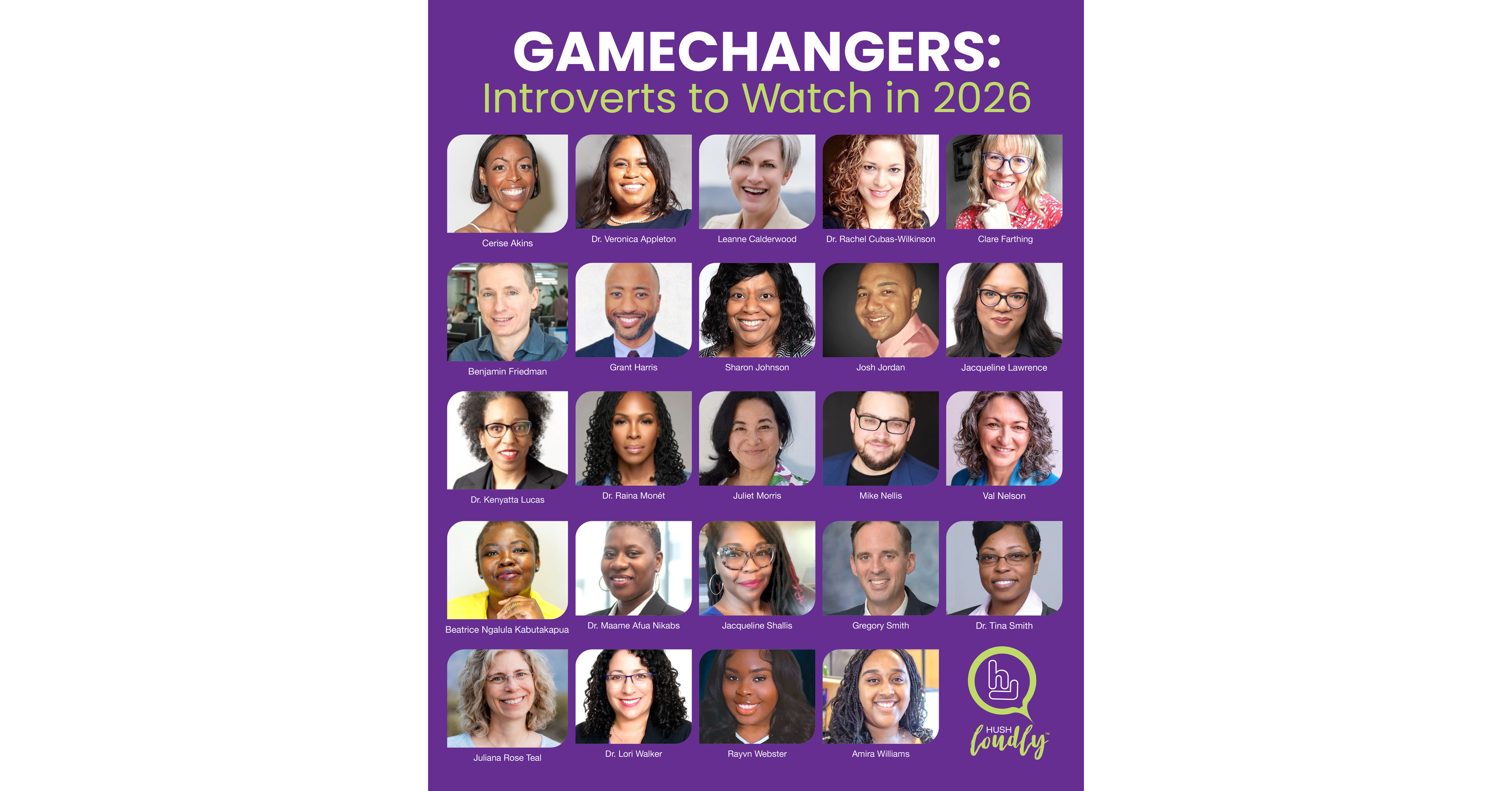 Gamechangers: Introverts to Watch in 2026