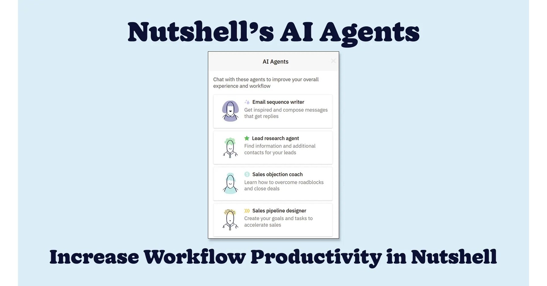 Nutshell's AI Agent Marketplace is here to save you time and keep ...
