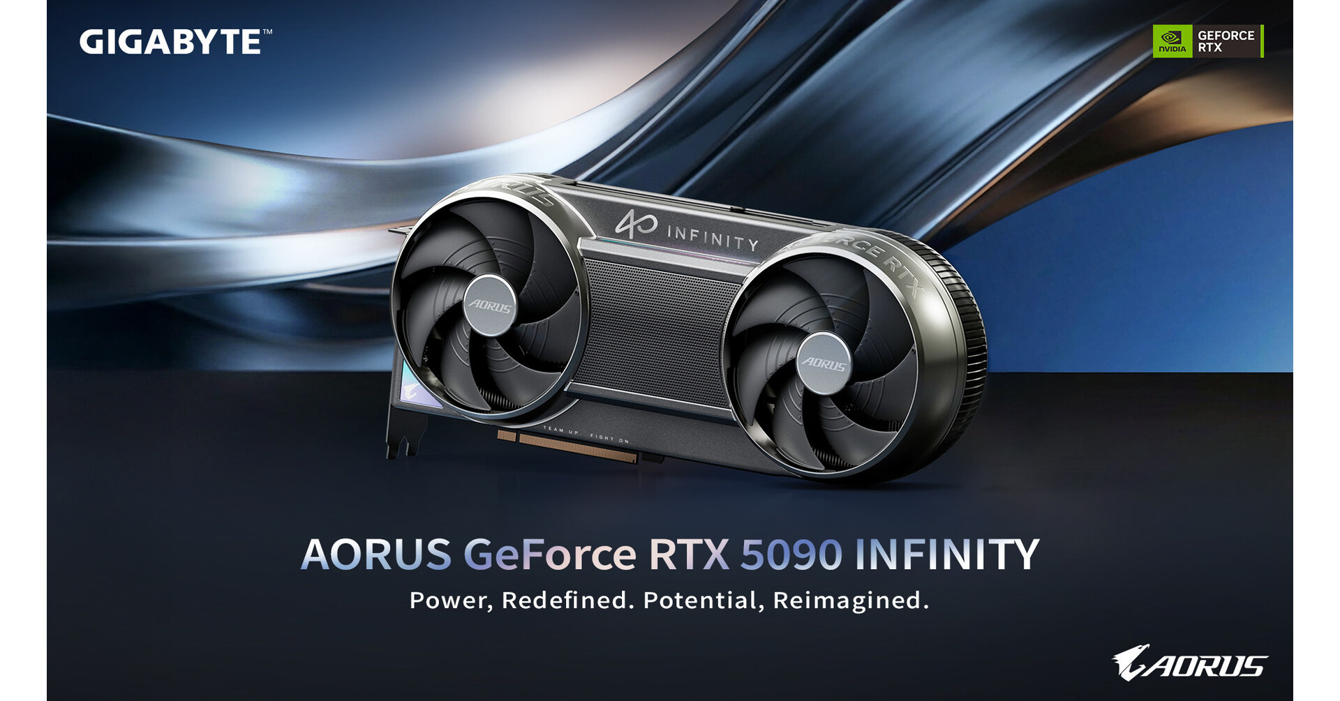 GIGABYTE lança sua placa de vídeo AORUS GeForce RTX™ 5090 INFINITY com ...