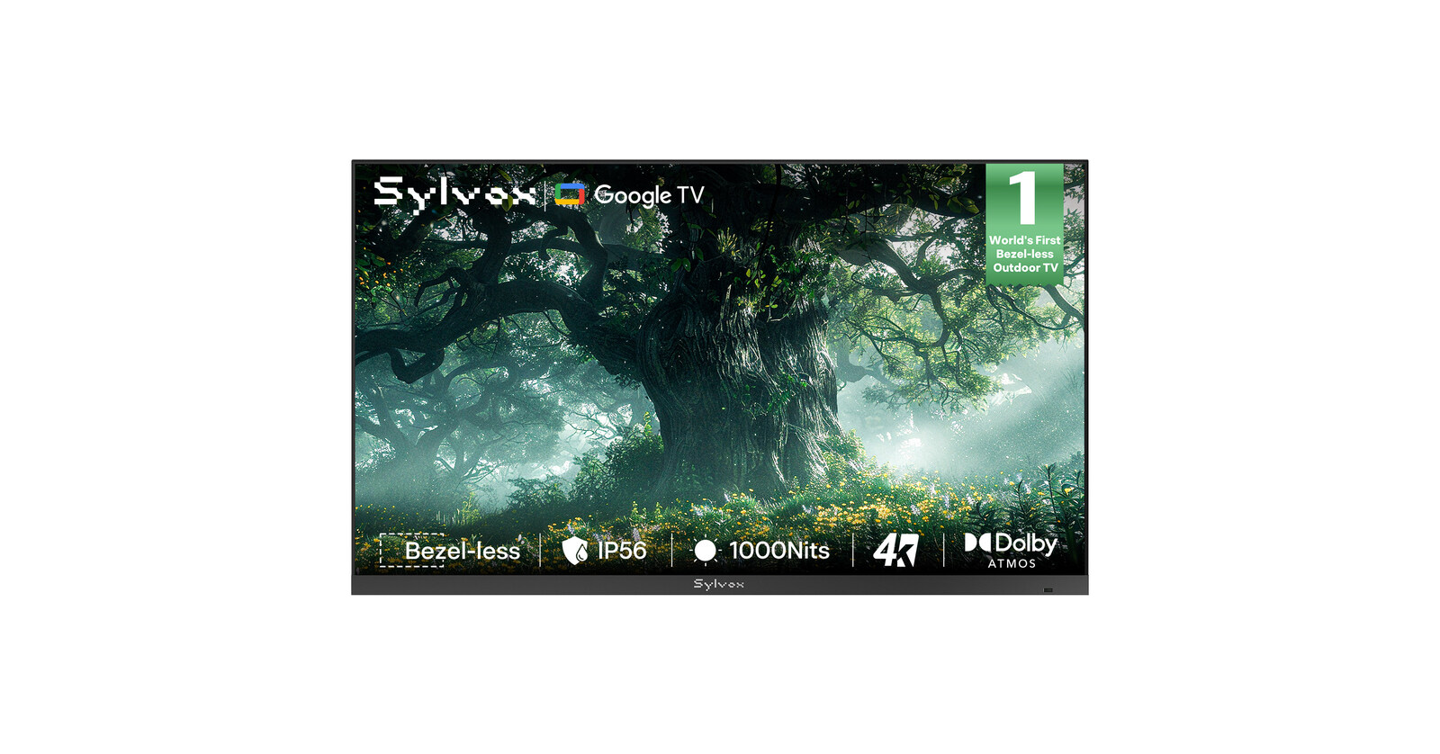 World's First Frameless Outdoor TV to Debut at CES 2026 by Sylvox ...