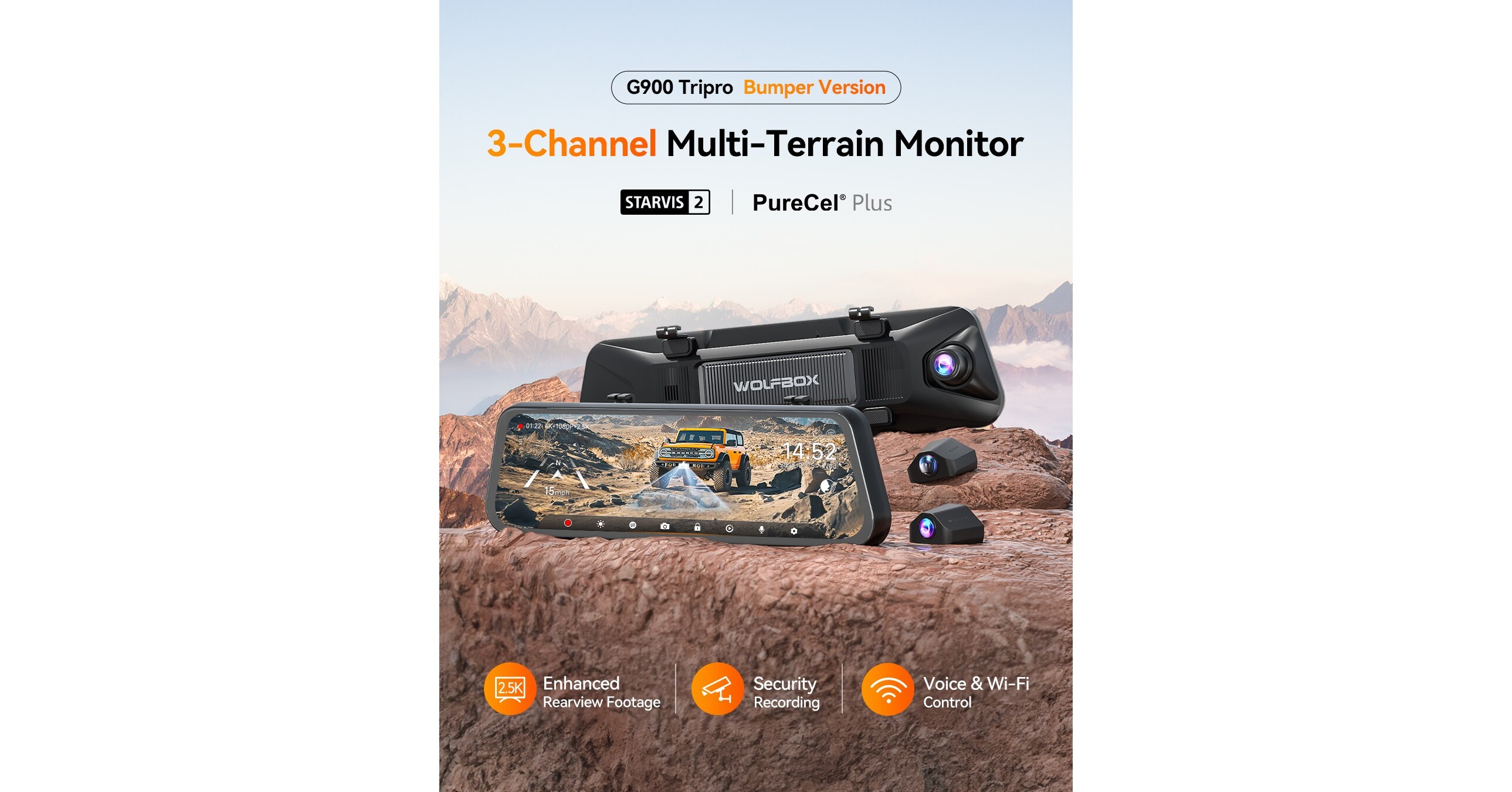 Wolfbox's High-Clarity Dash Cam for Off-Roading and High-Powered Air ...