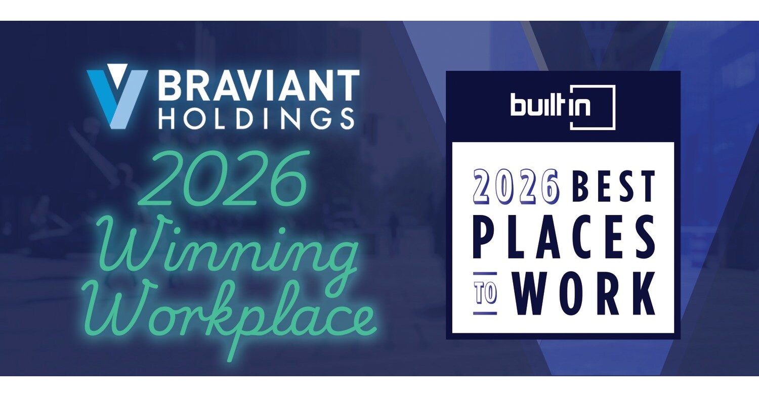 Built In Honors BRAVIANT HOLDINGS in Its Esteemed 2026 Best Places To ...