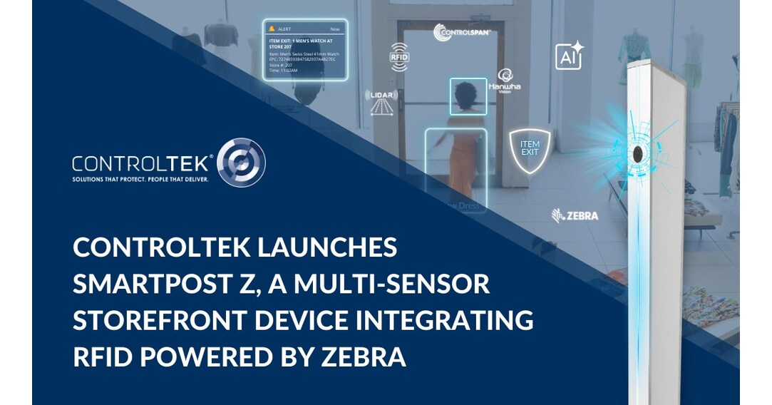 CONTROLTEK Launches SmartPost Z™, a Multi-Sensor Storefront Device ...