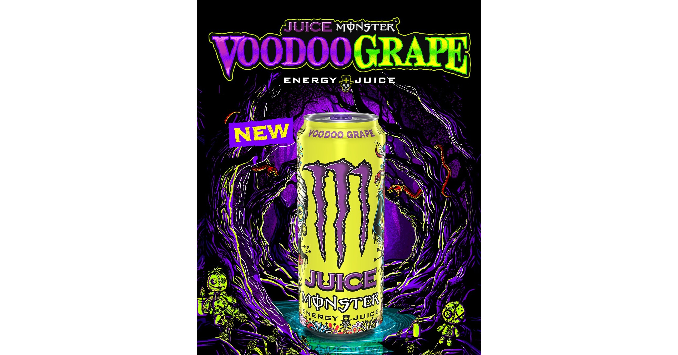 MONSTER ENERGY UNLEASHES JUICE MONSTER VOODOO GRAPE ON NEW ORLEANS