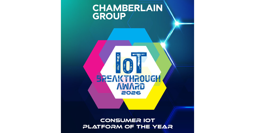 Chamberlain Group's myQ Named "Overall Consumer IoT Platform of the ...