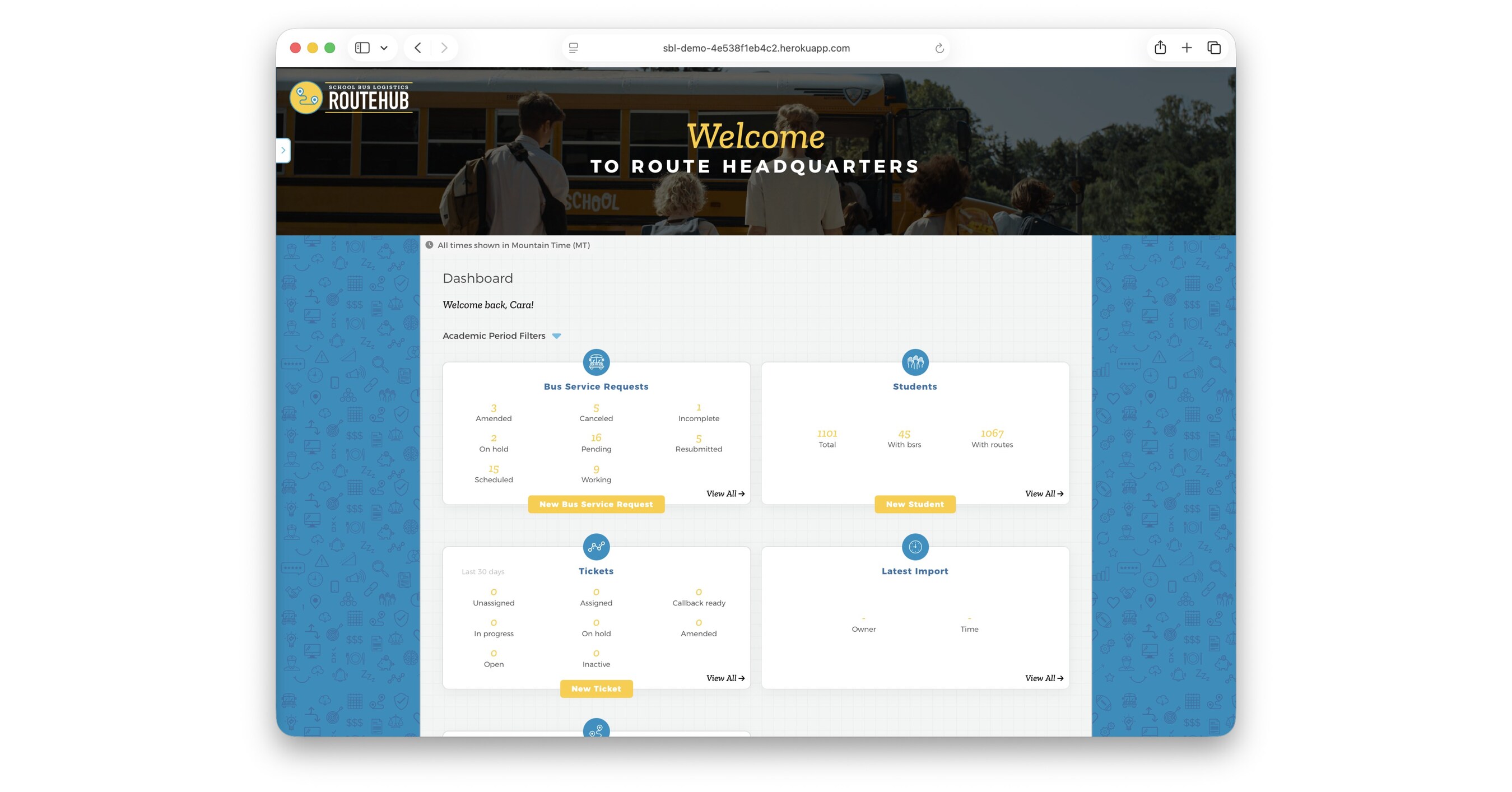 School Bus Logistics Releases an Updated User Interface for Their ...