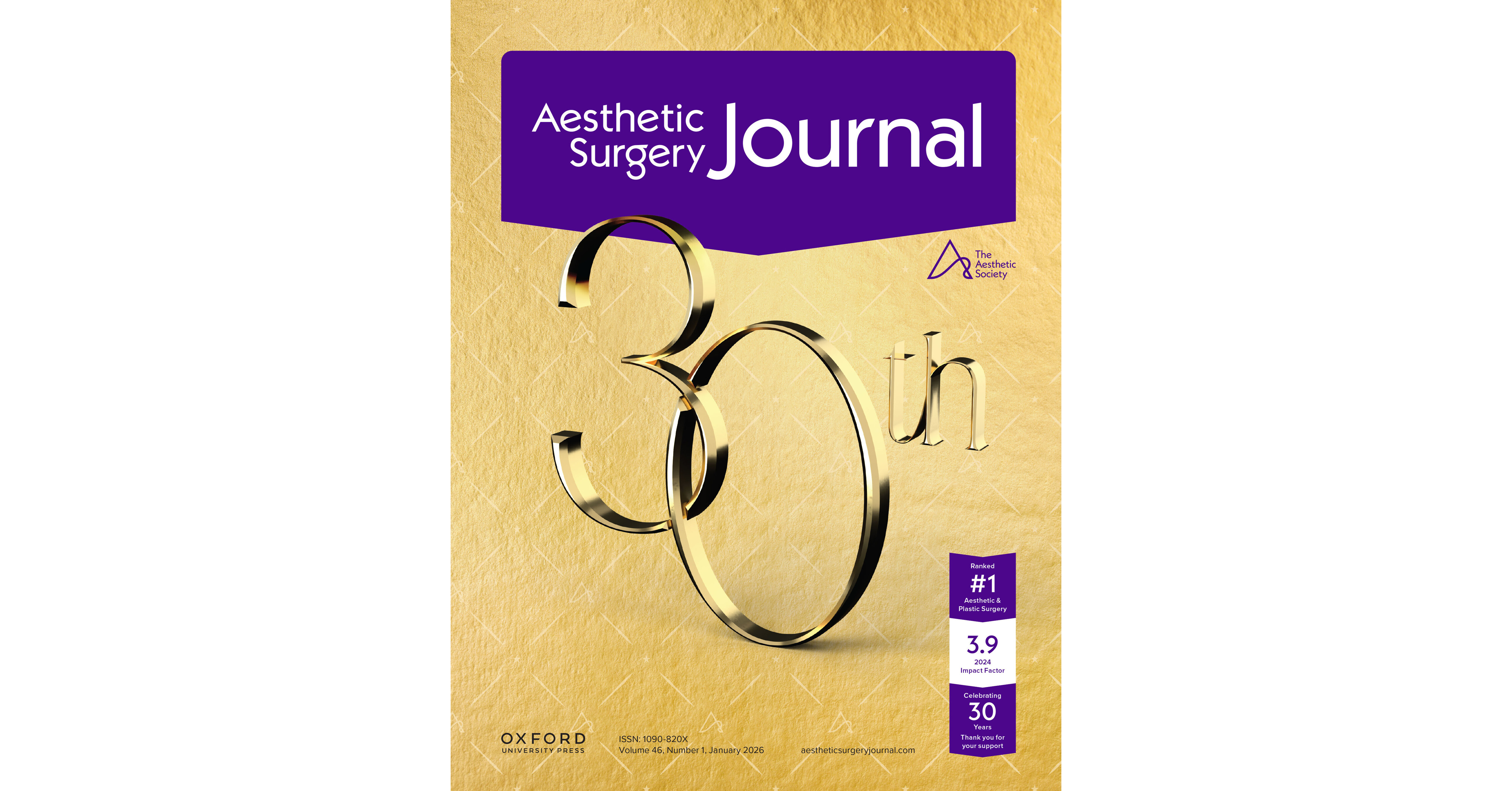 Aesthetic Surgery Journal Marks 30 Years with Anniversary Celebration ...
