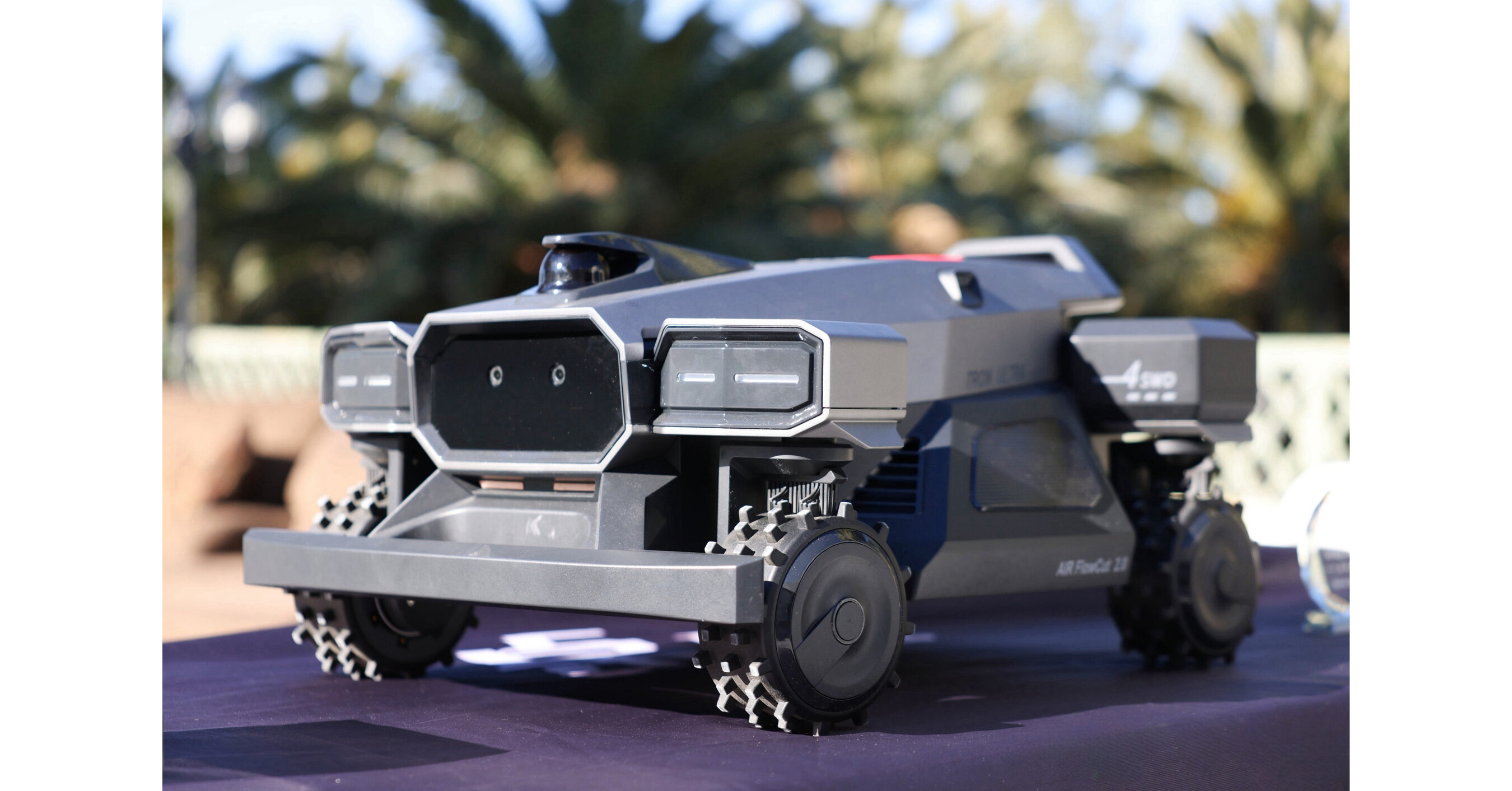 AIRSEEKERS Introduces Tron Ultra Robotic Lawn Mower with 4SWD All ...