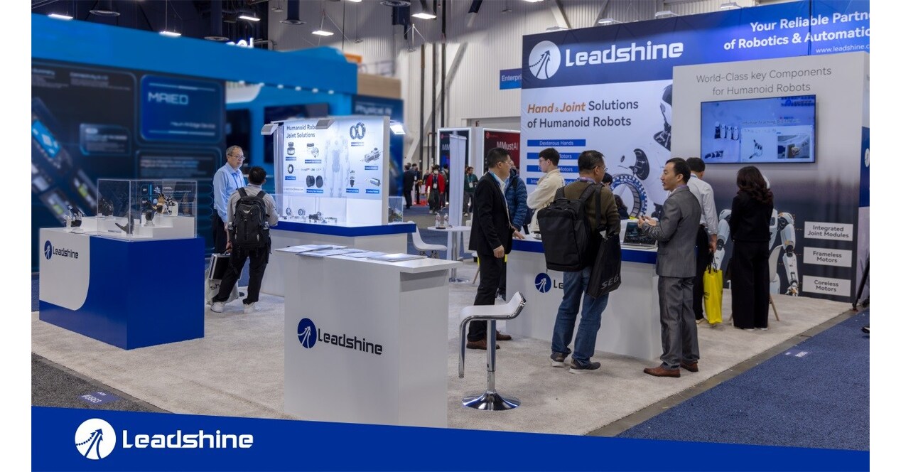 Leadshine's Dexterous Hands and Frameless Motors Shine at CES 2026 ...