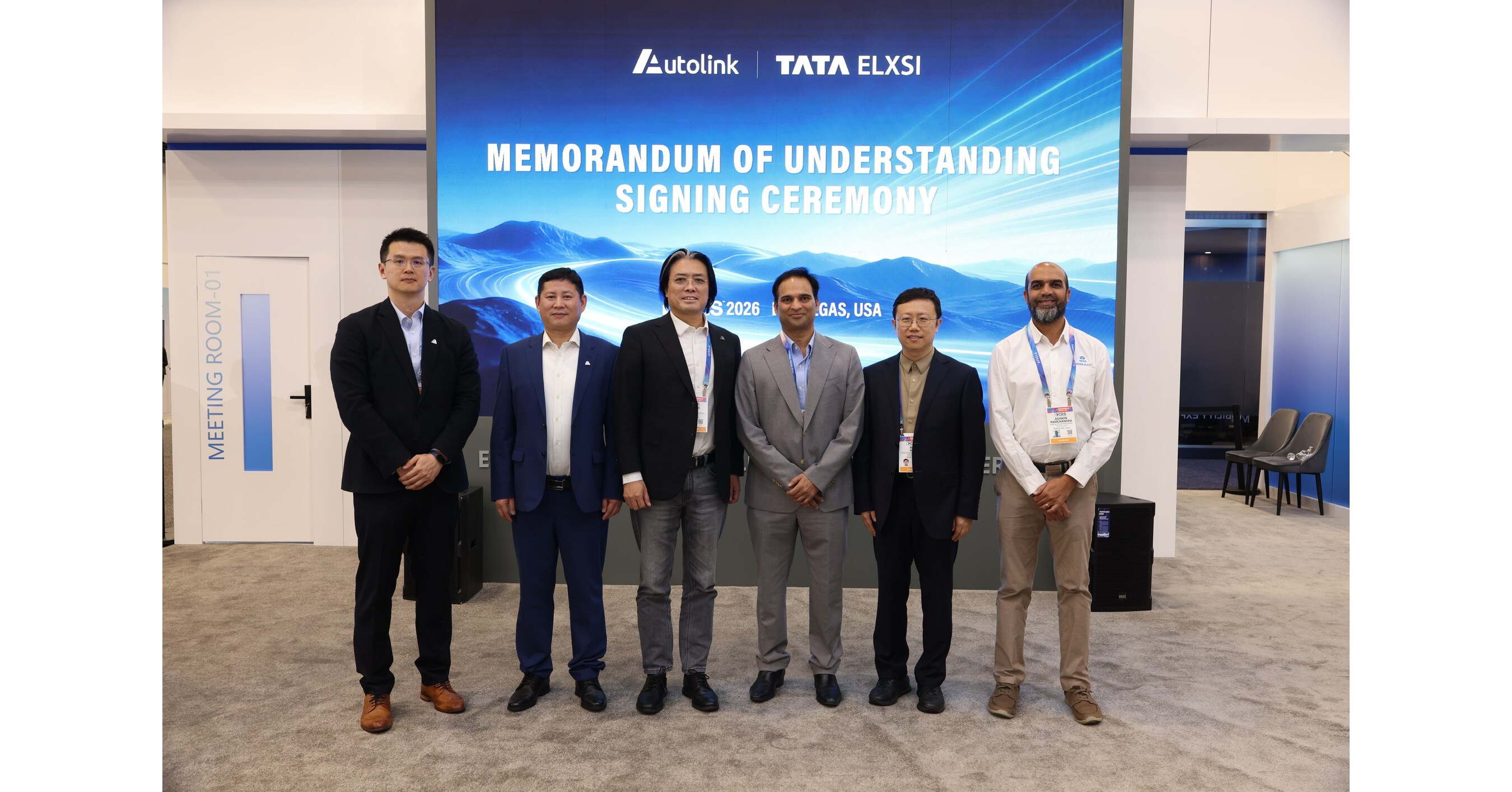 CES 2026 | Autolink and Tata Elxsi Sign MoU to Accelerate Software ...