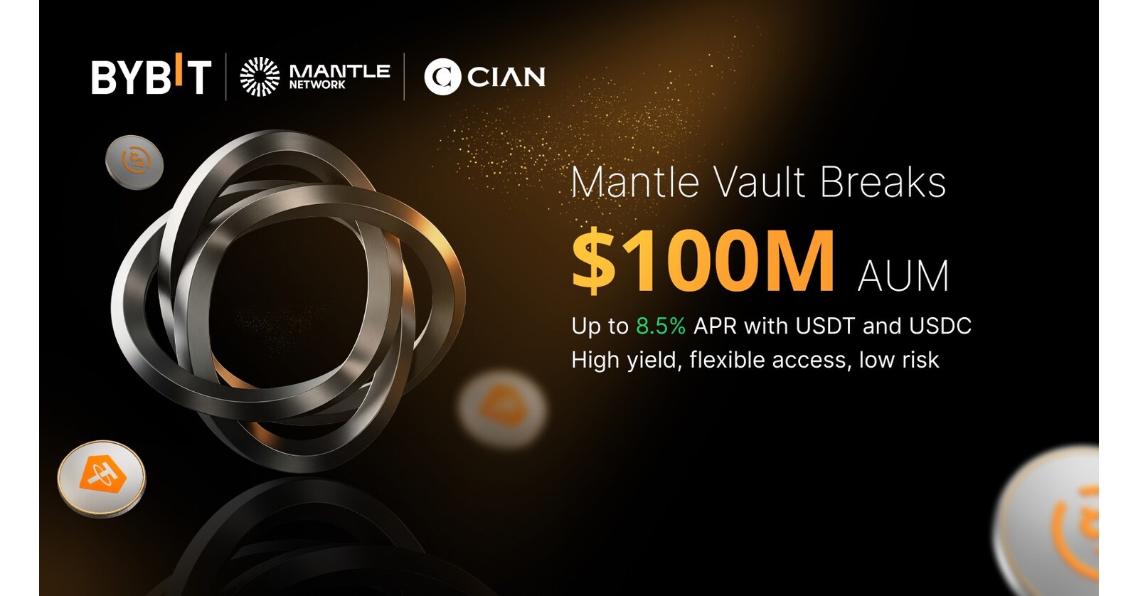 Mantle Vault Hits $100M Milestone, Cementing Bybit as Premier Gateway ...