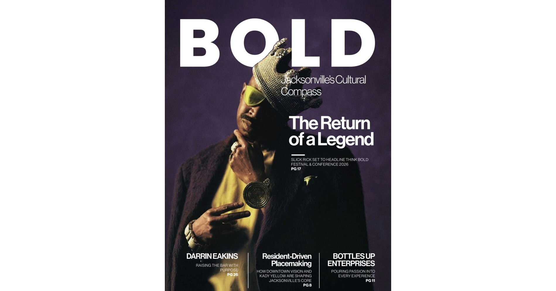 BOLD MAGAZINE LAUNCHES AS JACKSONVILLE'S NEW CULTURAL AUTHORITY ...