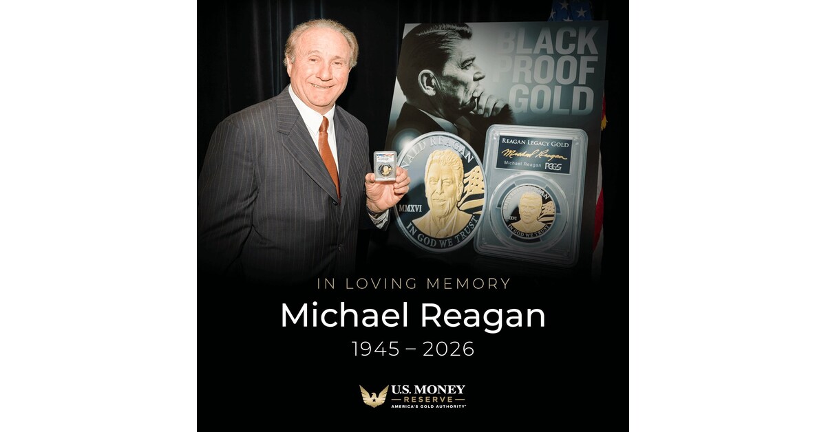 U.S. Money Reserve Celebrates the Life and Legacy of Michael Reagan