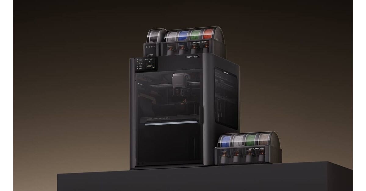 Bambu Lab Launches H2C 3D Printer, Setting a New Benchmark for Multi ...