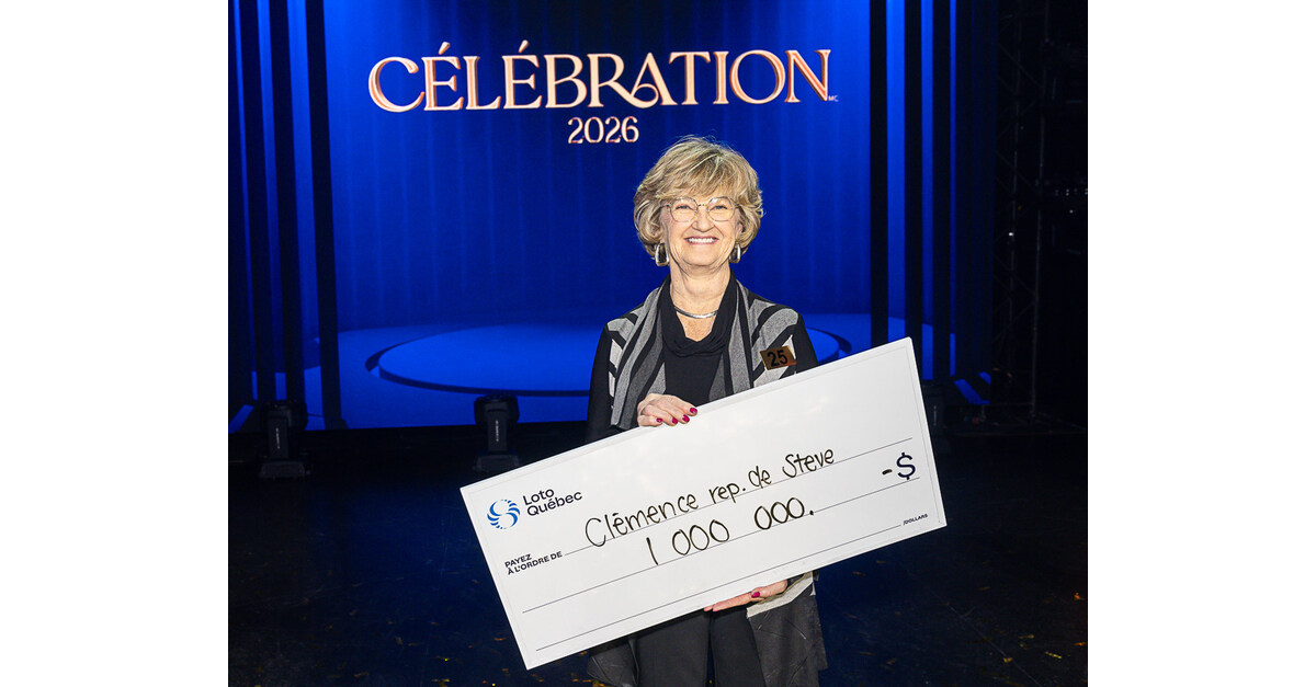 Gala Célébration 2026 - Steve Drapeau, de Lévis, remporte 1 000 000 ...