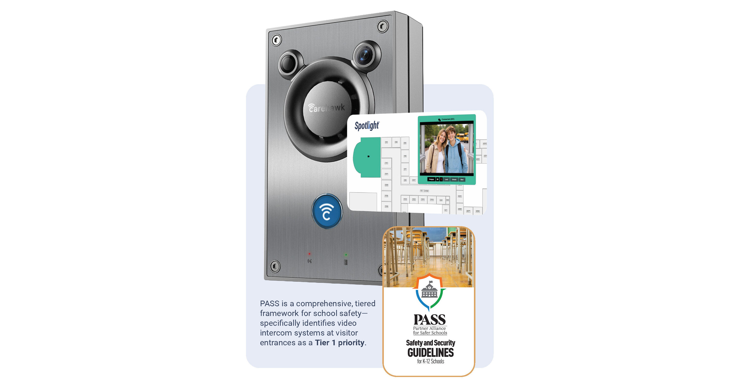CareHawk® Debuts the VIS1 Video Intercom Station, Integrated with ...