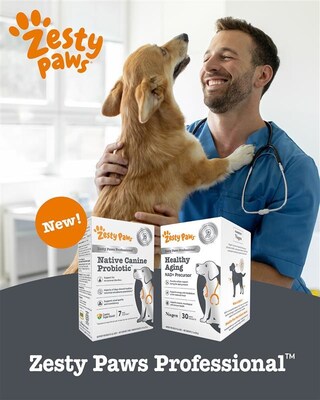 Zesty Paws Expands into Veterinary Channel with Launch of Professional ...