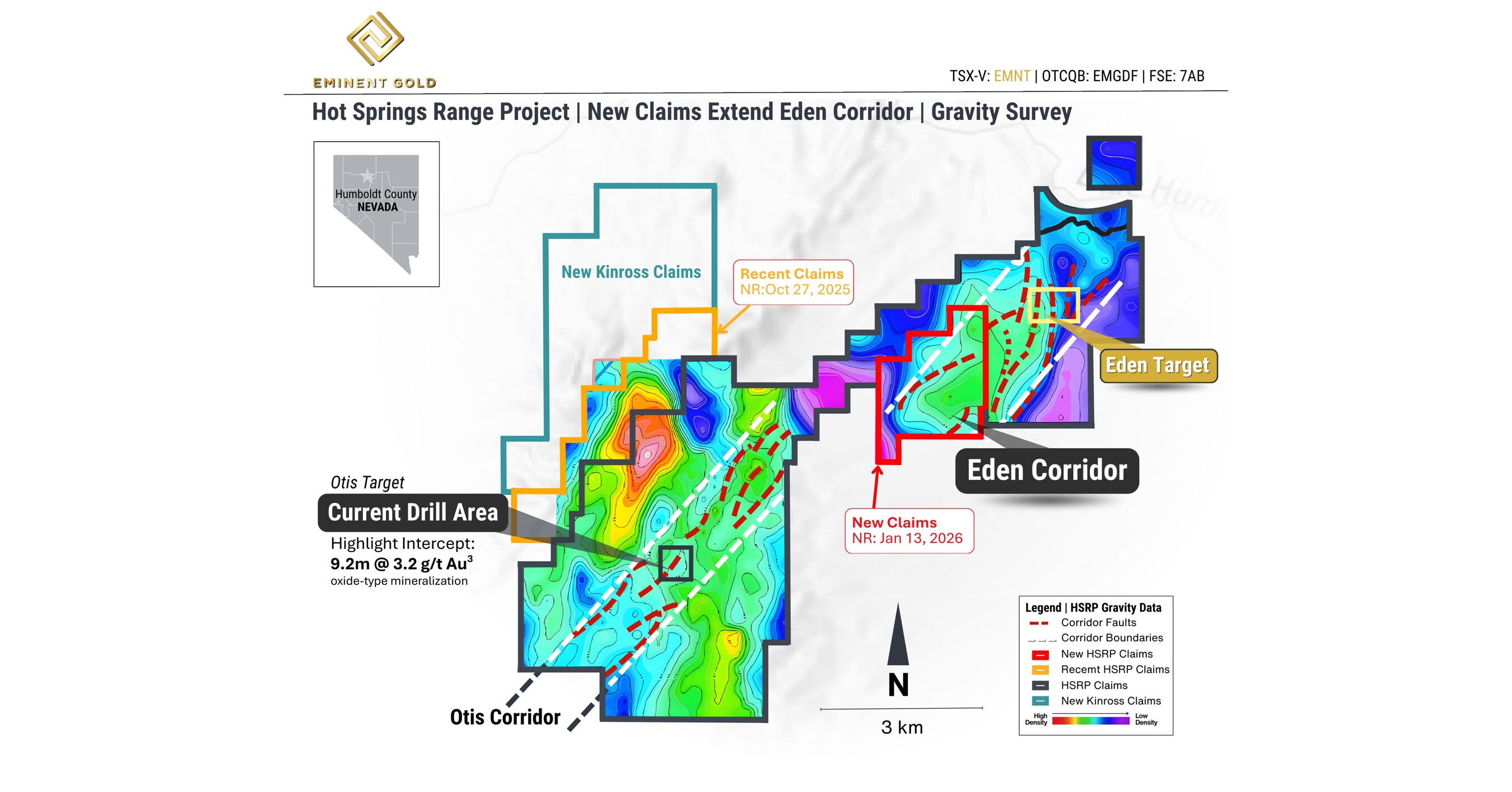 Eminent Expands HSRP Claims in Key Area