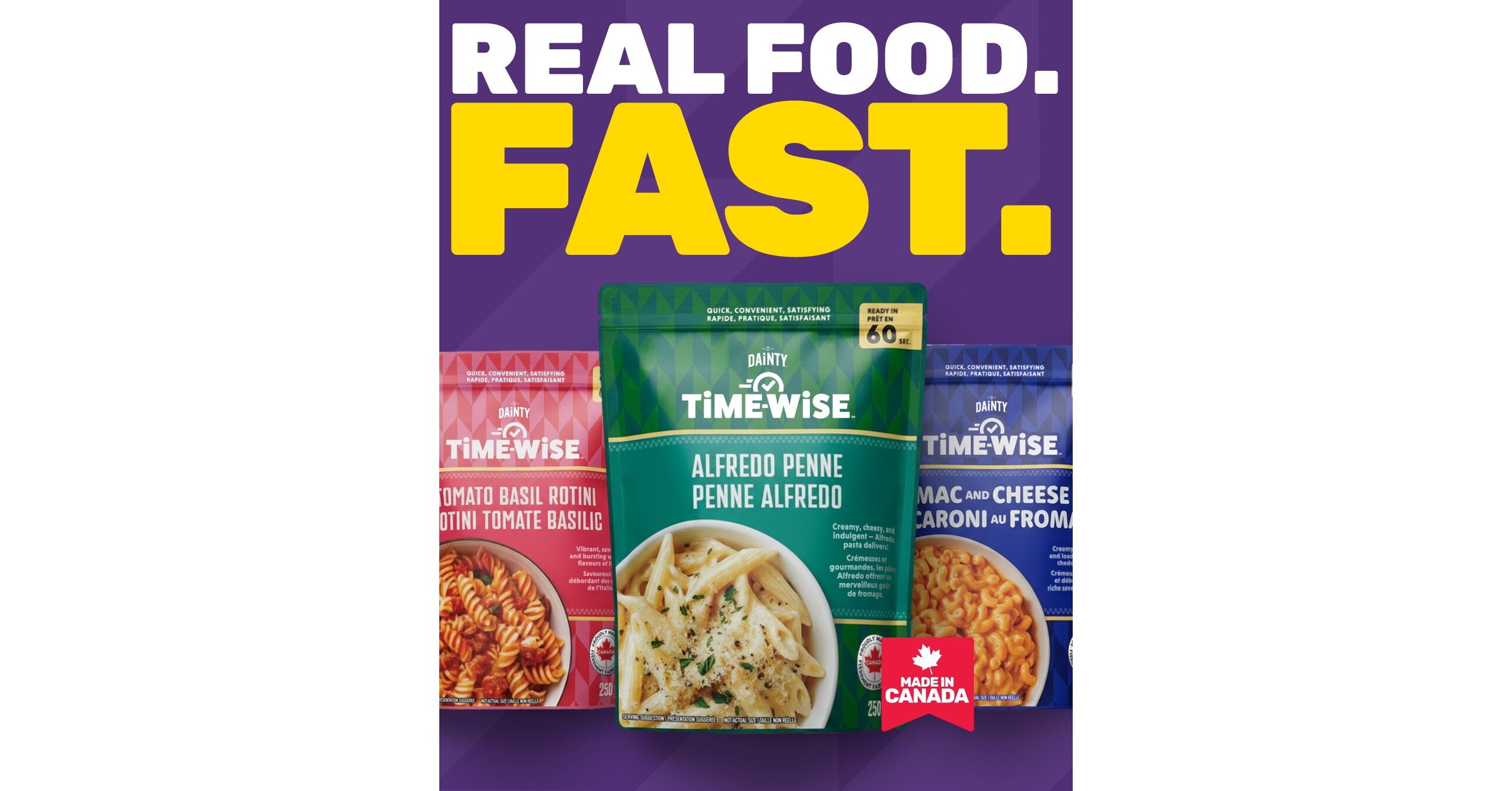 TimeWise by Dainty Foods Inc. Sets a New Standard for Side Dishes, REAL ...