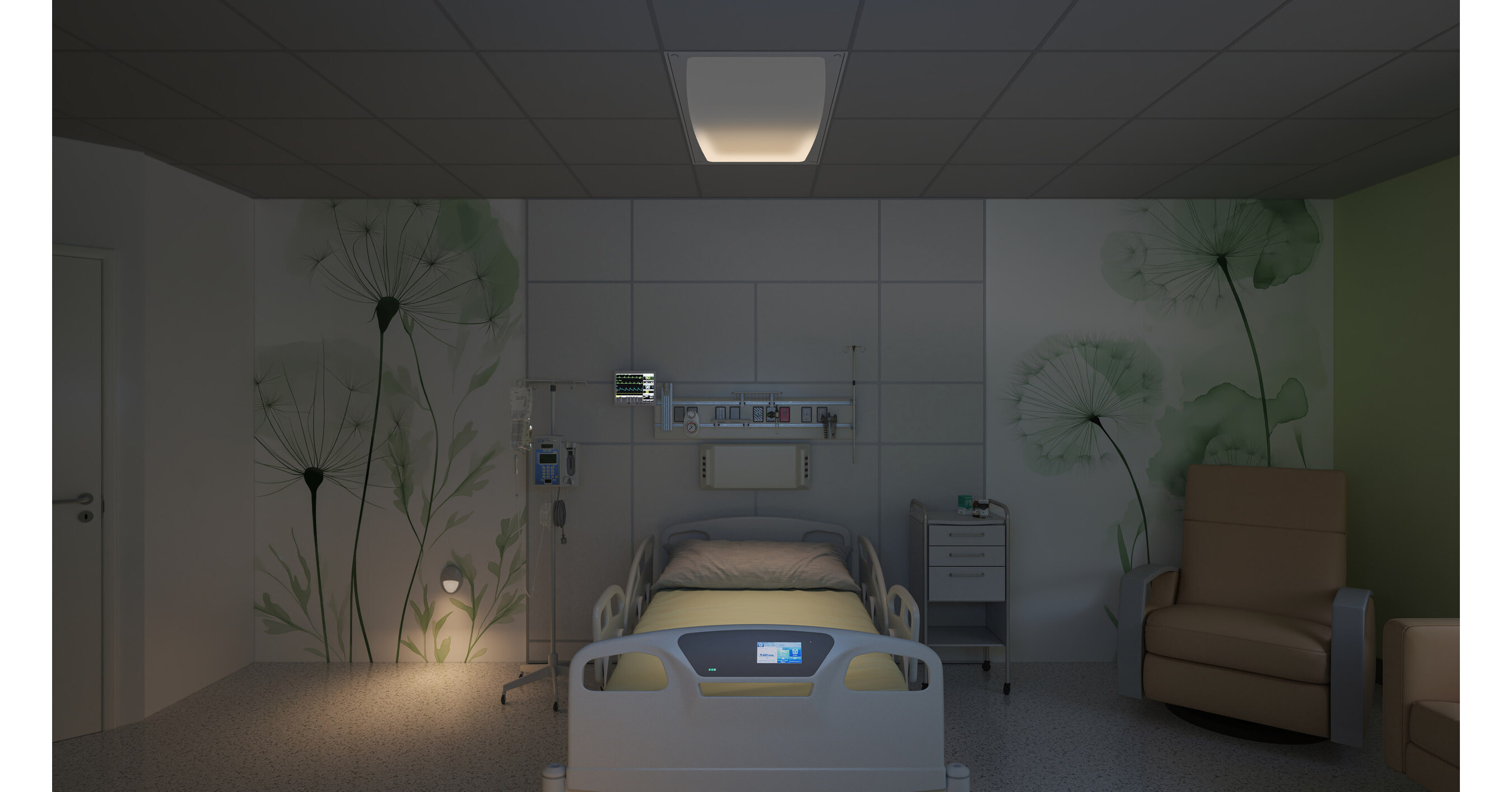 Kenall Introduces 'Rest Easy' Patient Room Lighting