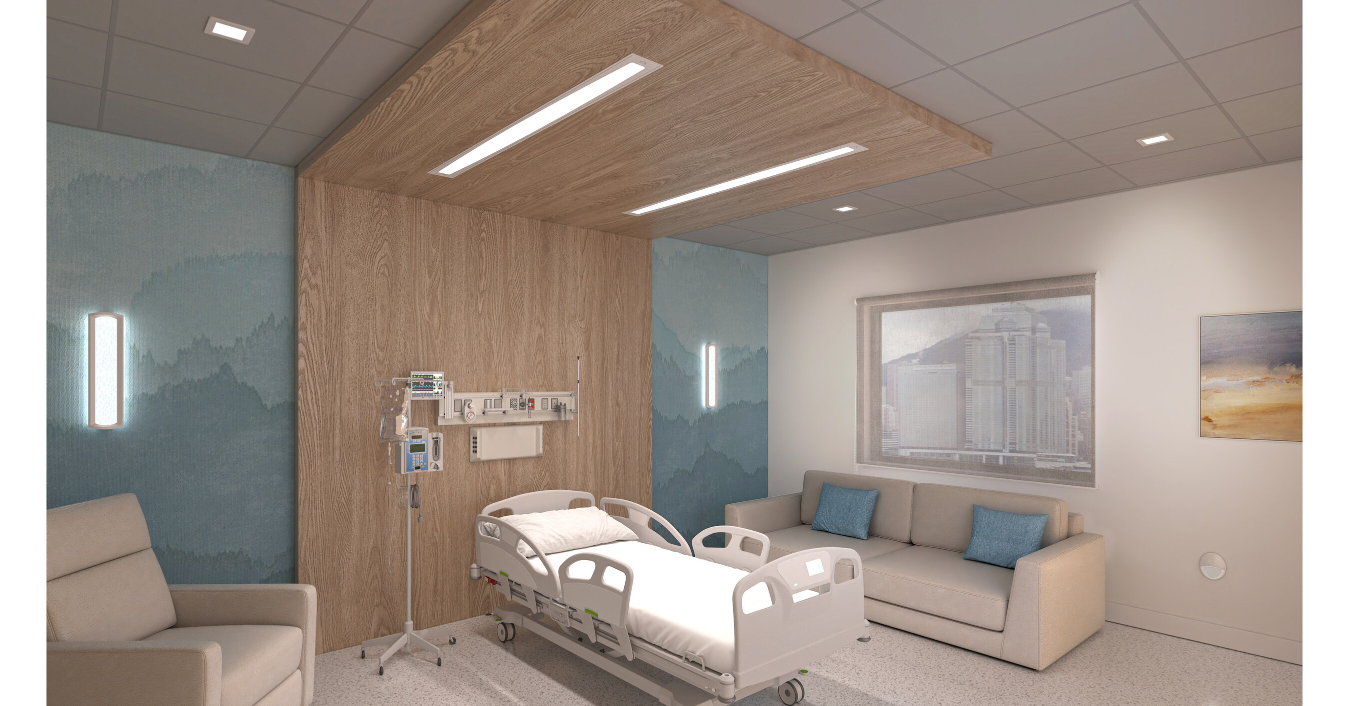 Kenall Introduces 'Rest Easy' Patient Room Lighting