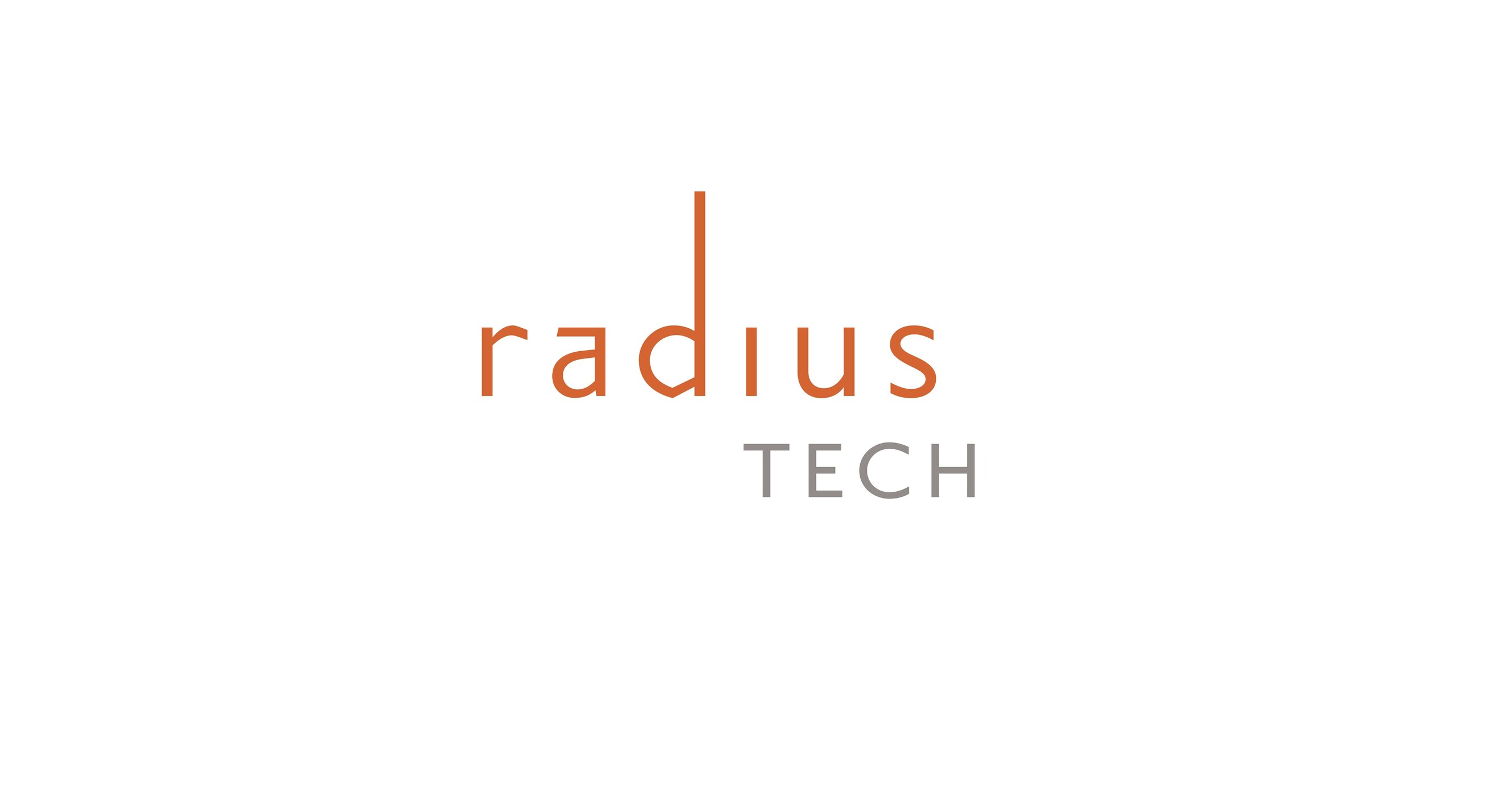 radius logo math