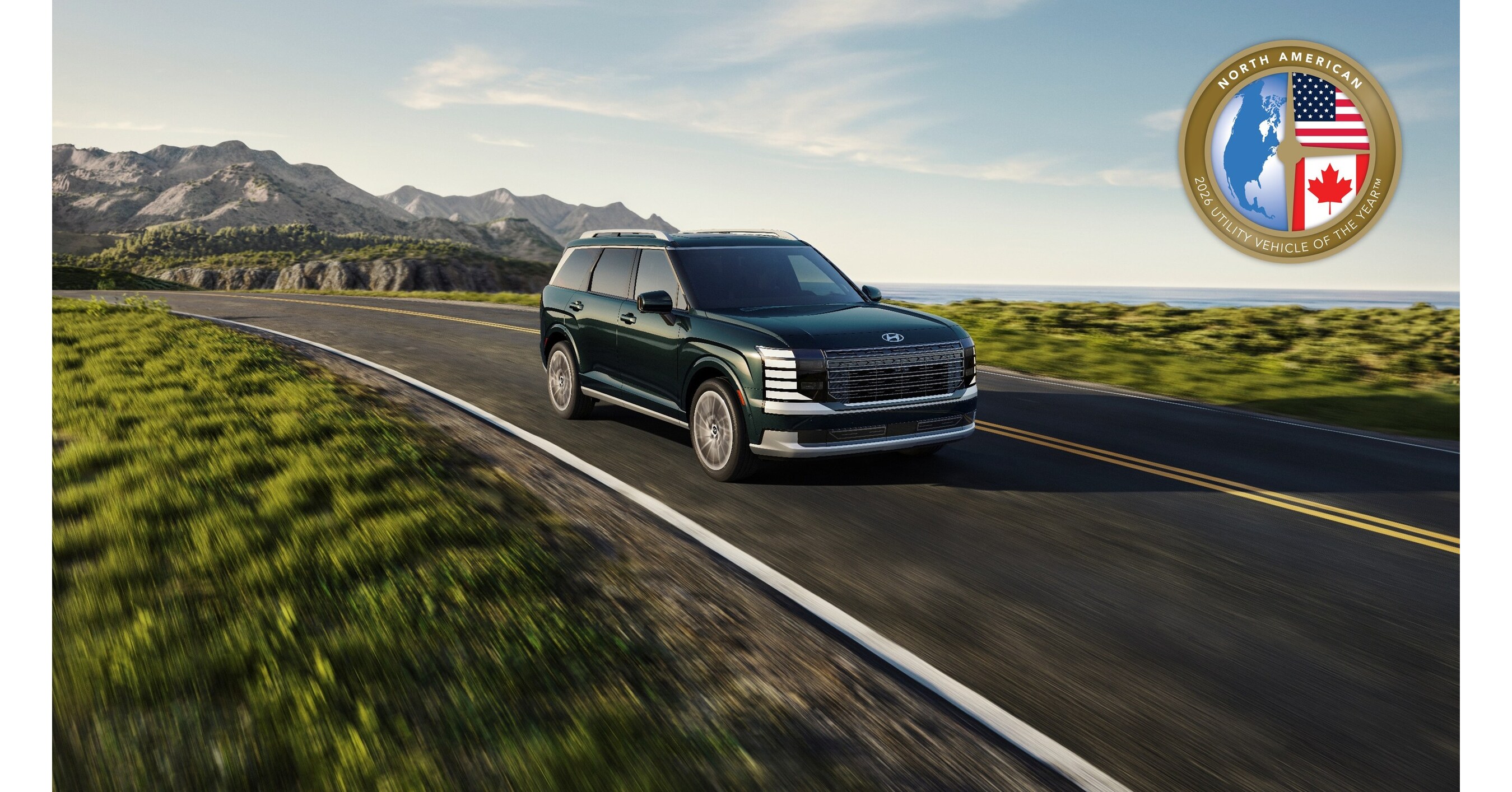 Hyundai PALISADE Crowned 2026 North American Utility Vehicle of the Year