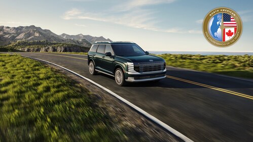 Hyundai PALISADE Crowned 2026 North American Utility Vehicle of the Year
