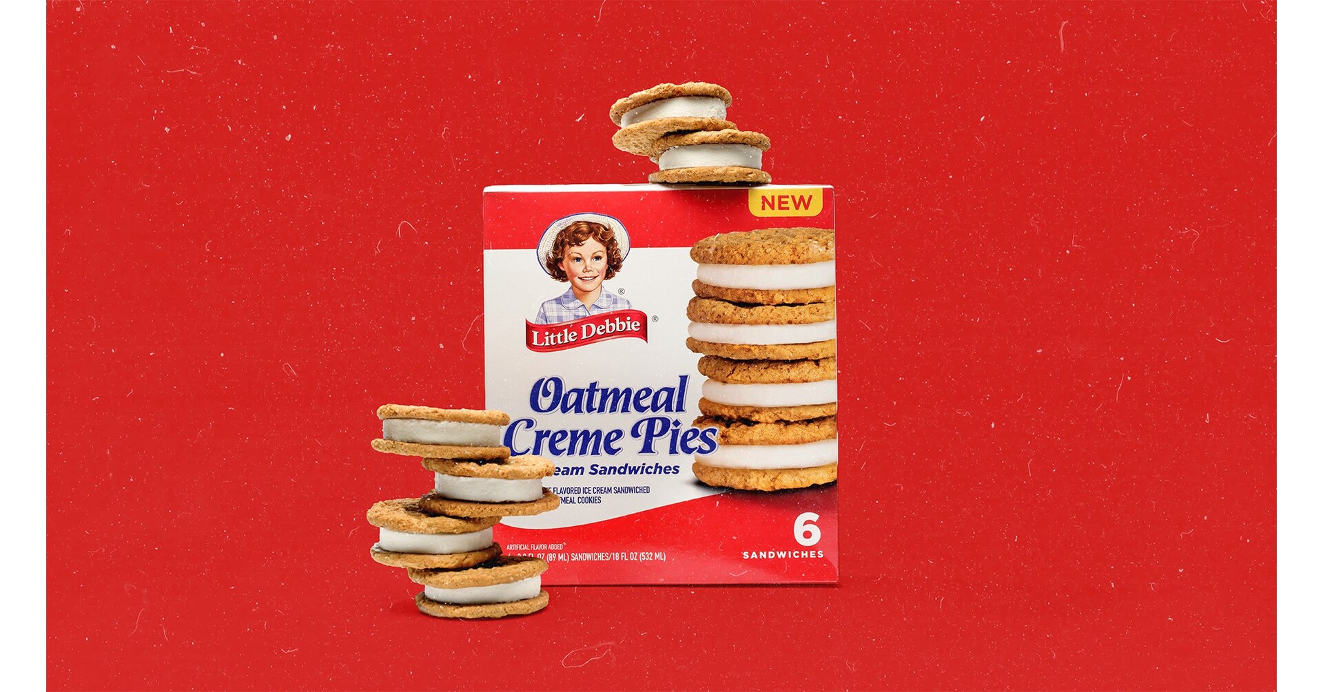 INTRODUCING LITTLE DEBBIE ICE CREAM SANDWICHES