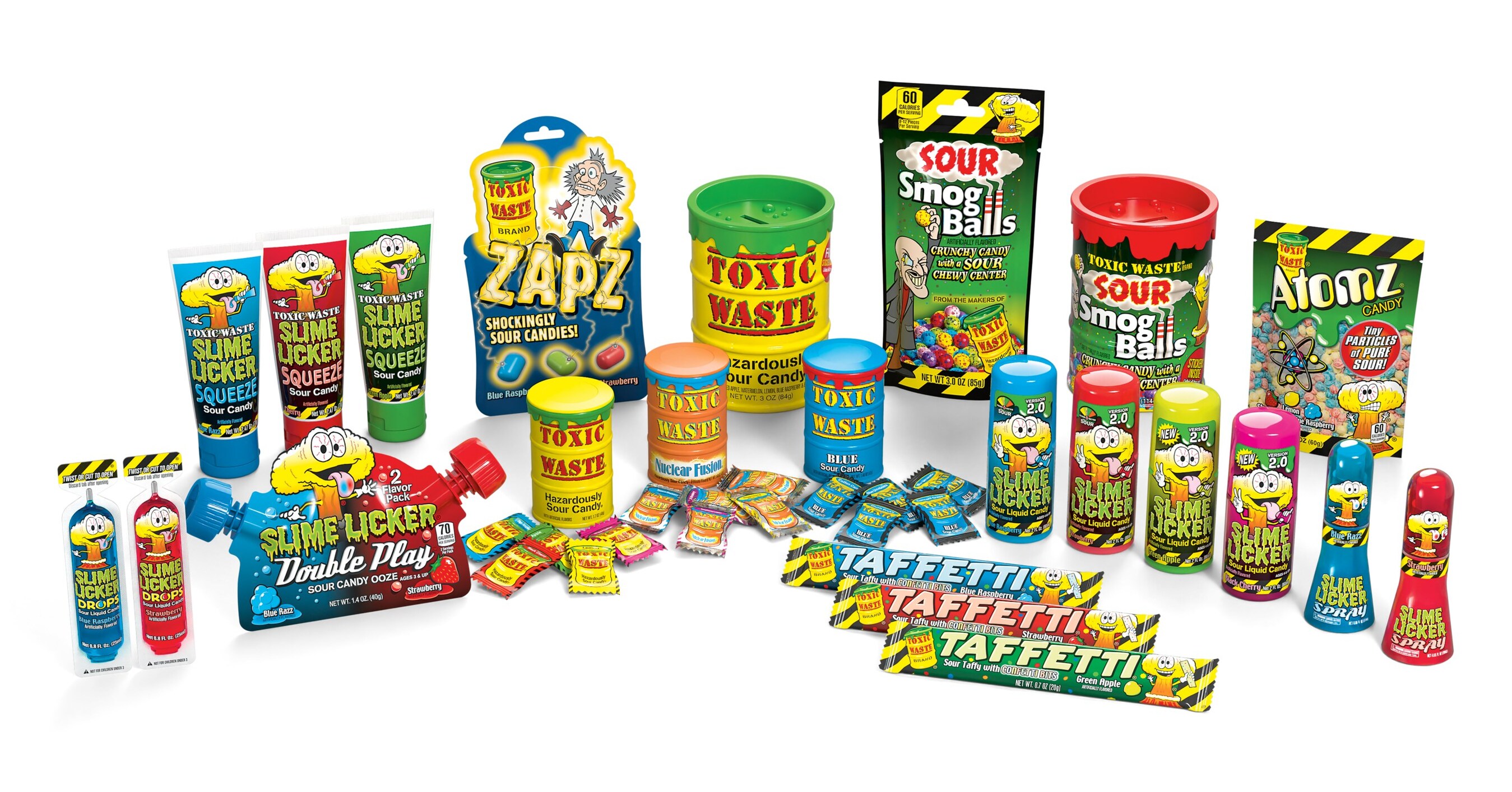 Celebrating 25 Years of Toxic Waste® Candy