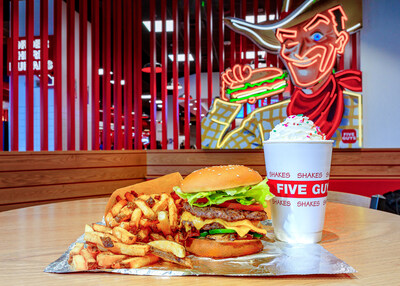 Five Guys Shakes Up the Las Vegas Strip with New Flagship Restaurant