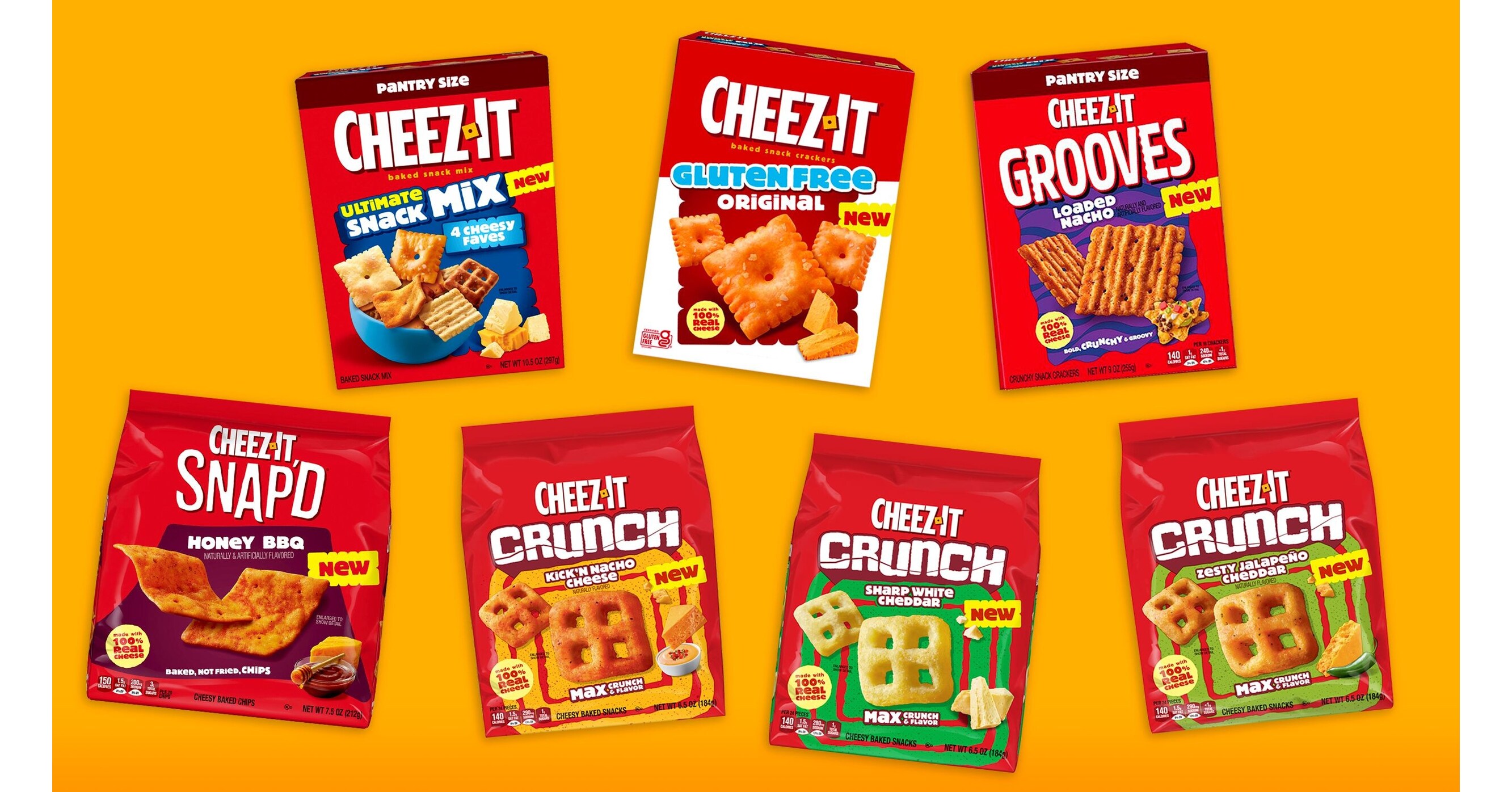 Cheez-It® Introduces First-Ever Original Gluten Free Crackers, Leading ...