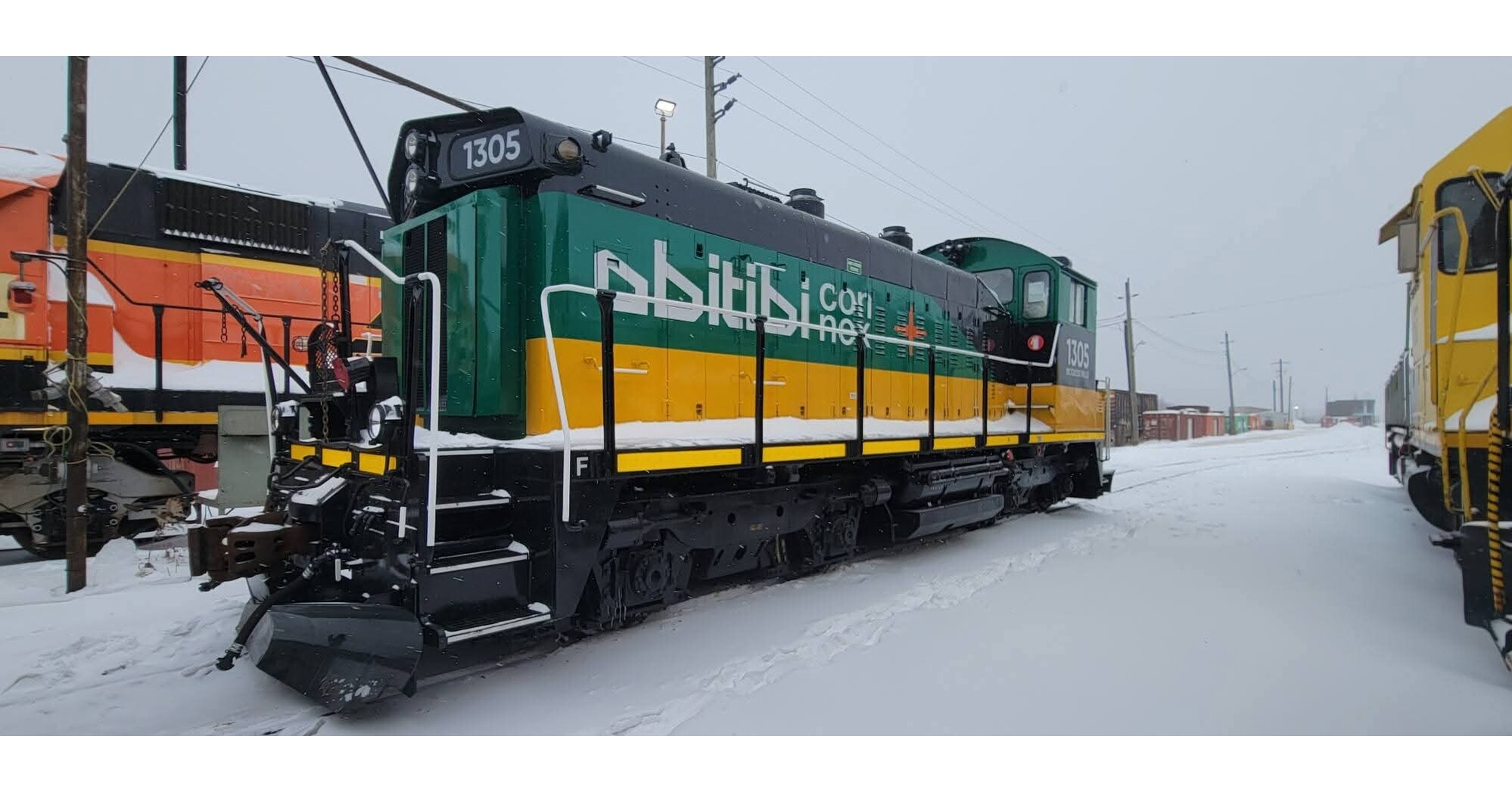 Locomotive Returns to Iroquois Falls, Abitibi Connex, to Power Large ...