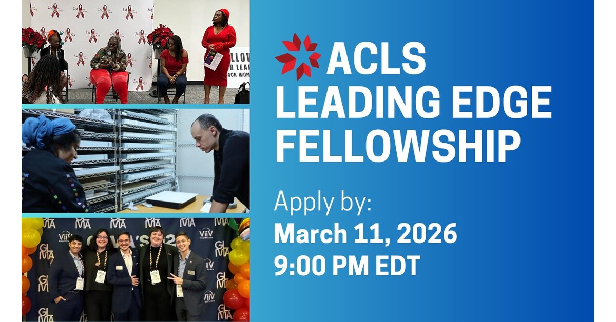 American Council of Learned Societies Launches 2026 Leading Edge ...
