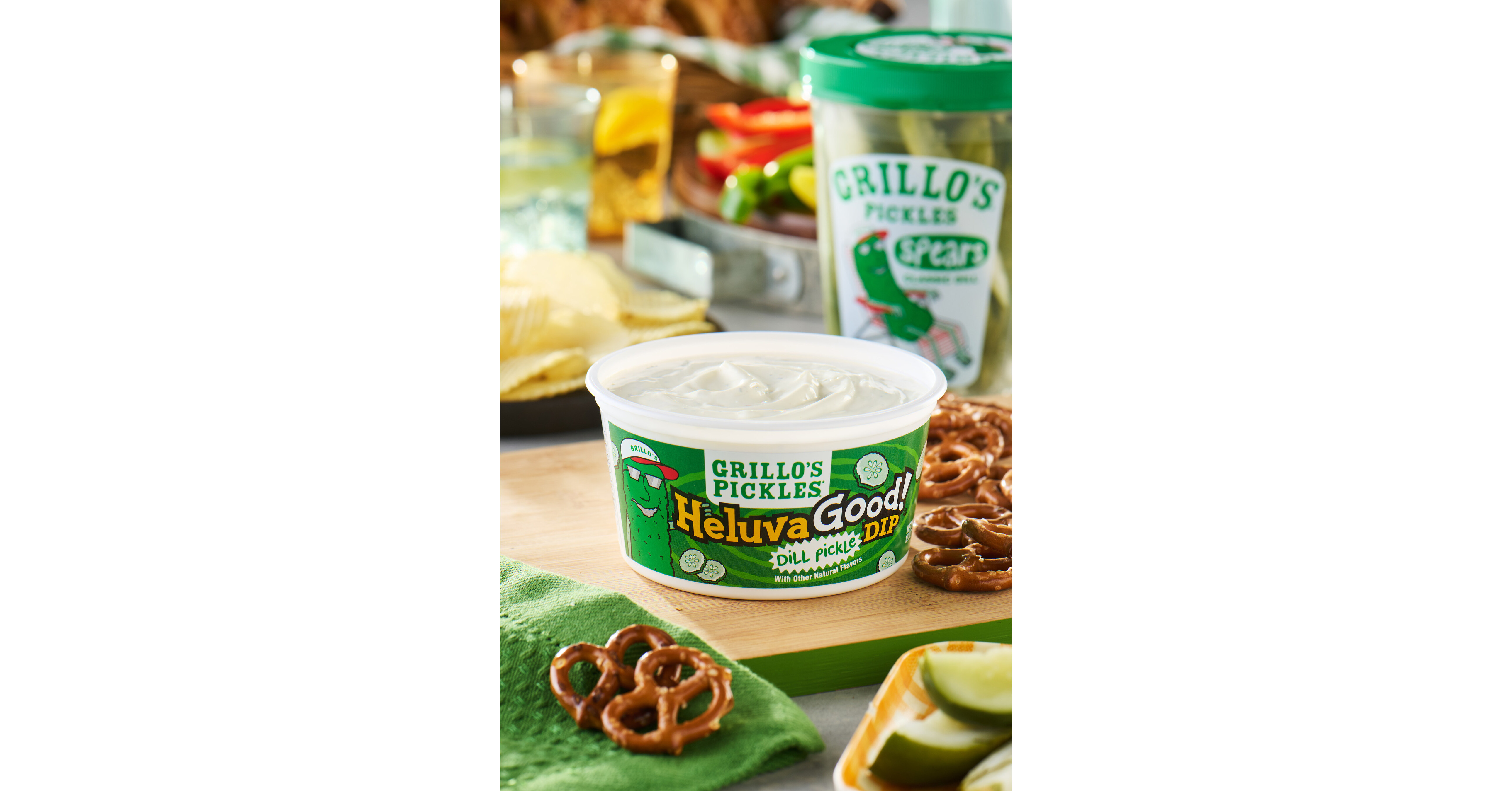 GET READY TO DIP: HELUVA GOOD!® AND GRILLO'S PICKLES® PARTNER TO LAUNCH ...