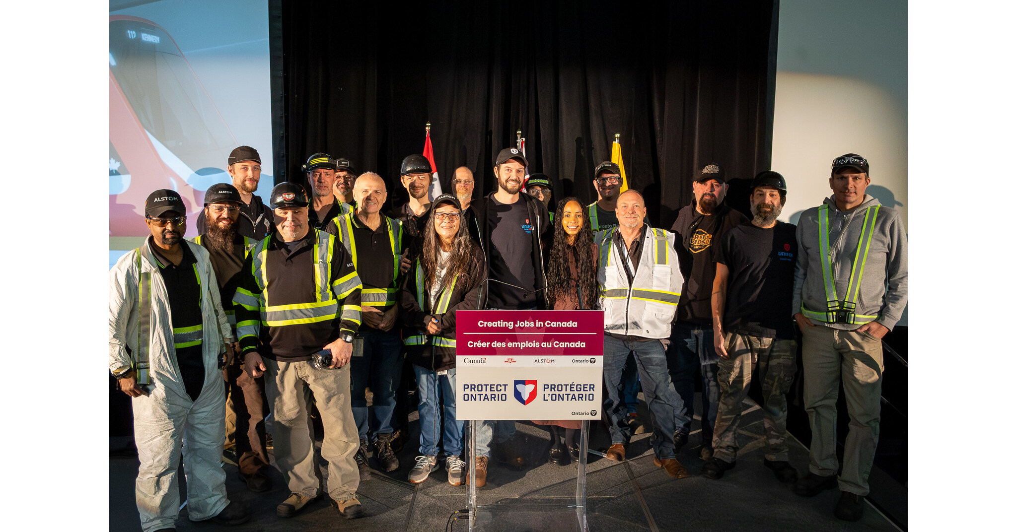 Alstom workers' jobs in Thunder Bay supported by Buy Canadian policy