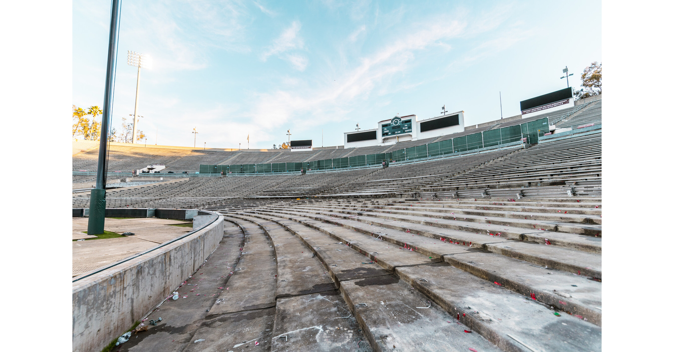 COLLEGE FOOTBALL'S BEST STAGE EVOLVES: ROSE BOWL STADIUM BREAKS GROUND ...