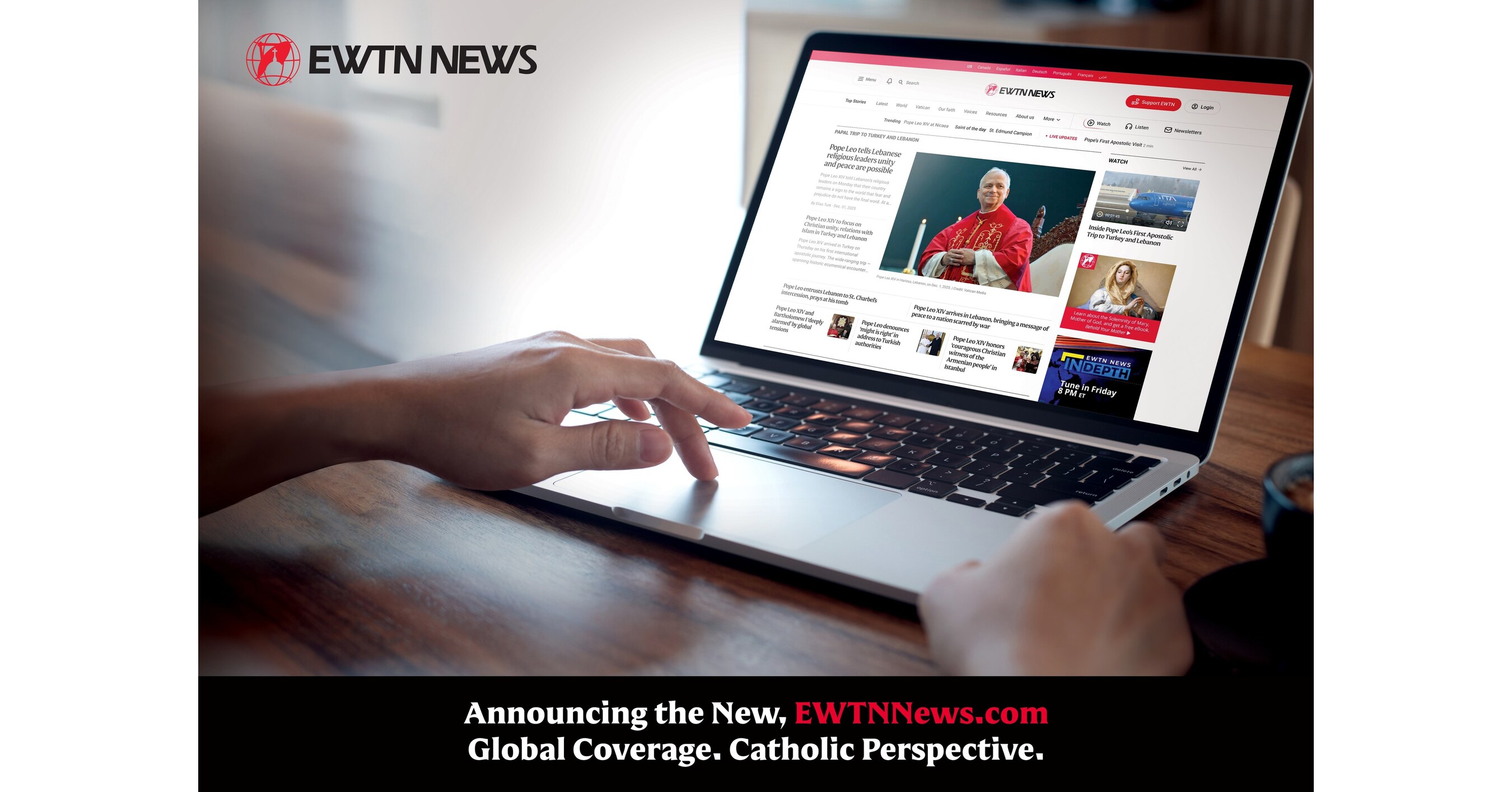 EWTN Builds One Global Catholic News Brand: Catholic News Agency and ...