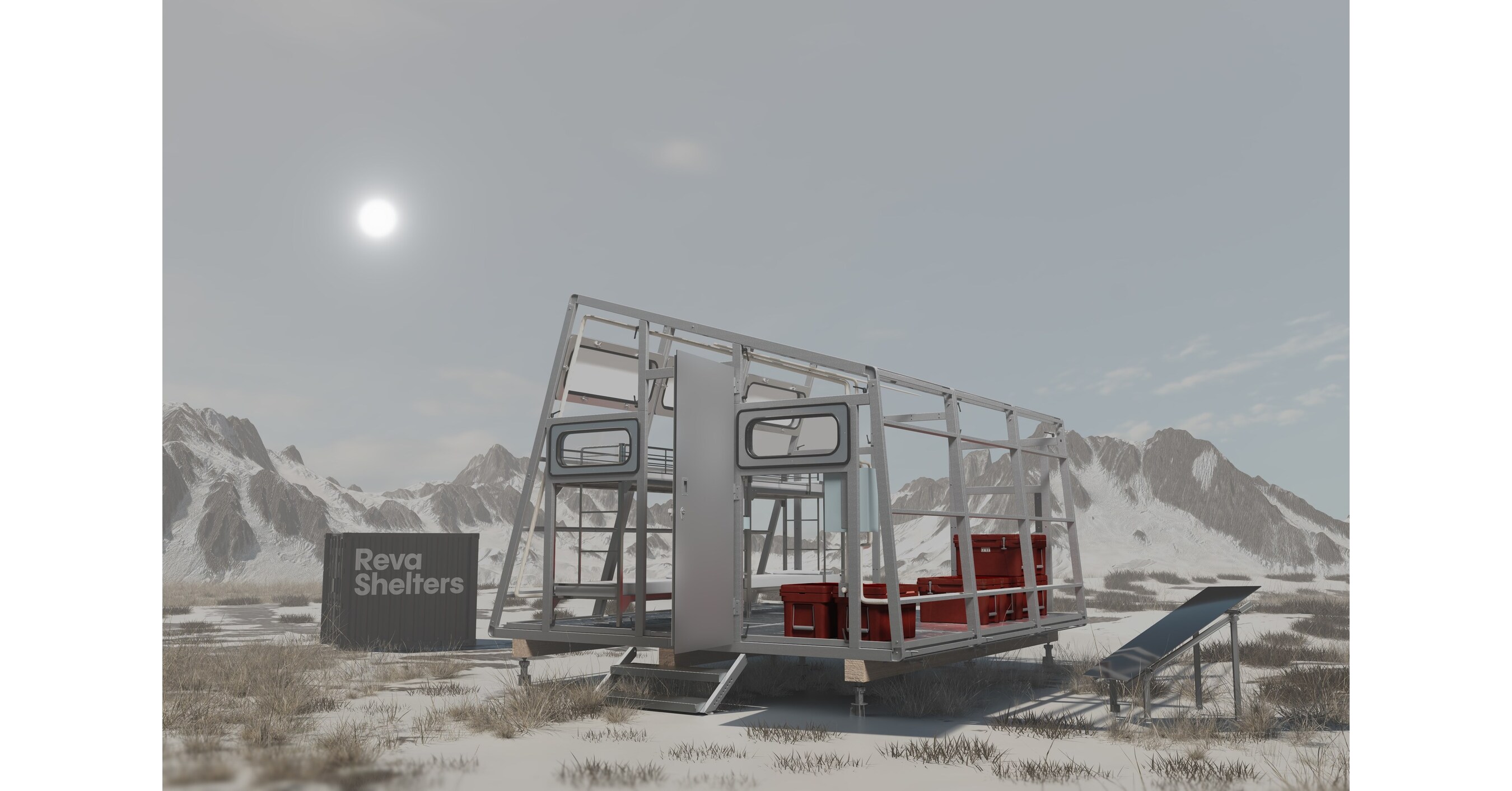 Customizable Reva Cold Shelter Brings Adaptive Protection to Relief ...