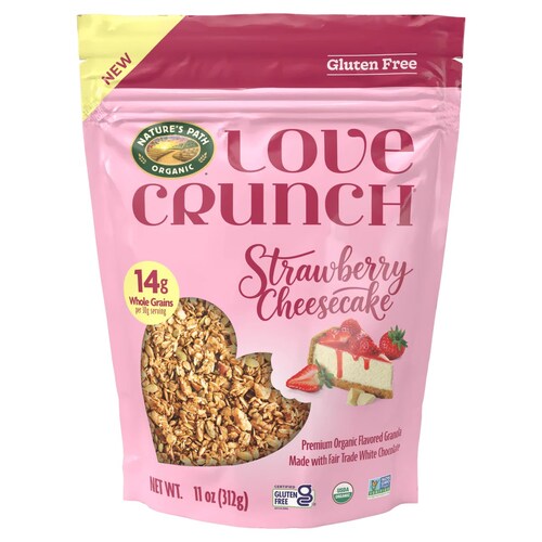 Nature's Path Love Crunch Granola Goes Gluten-Free with a Strawberry ...