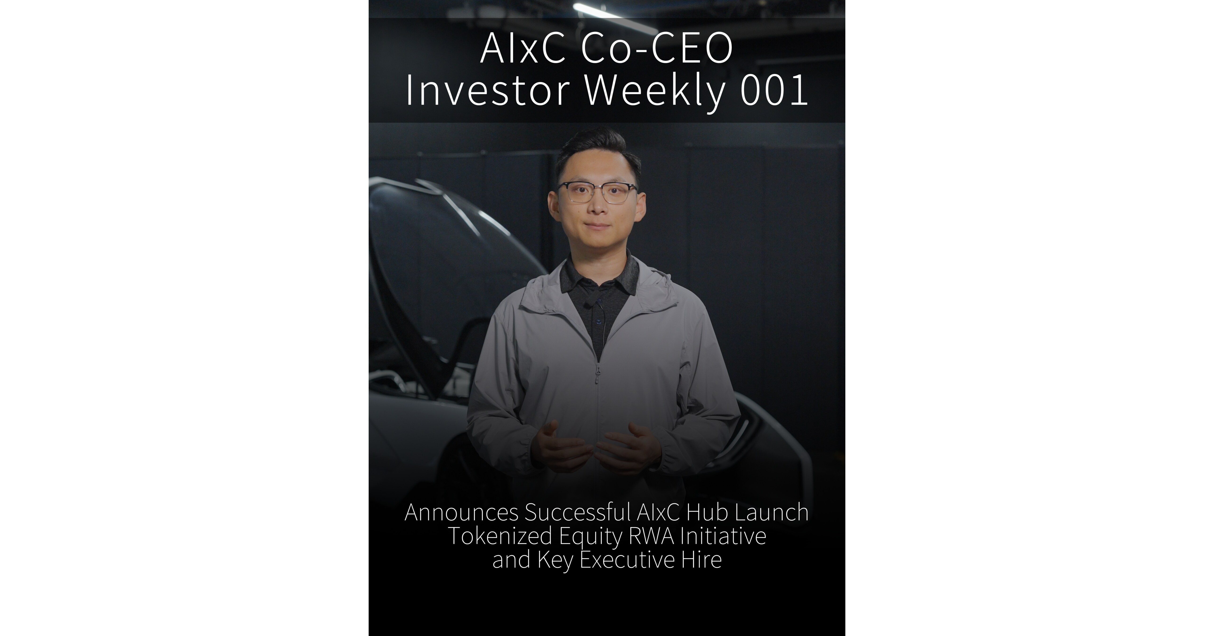 AIxCrypto Co-CEO Jerry Wang Shares Weekly Investor Update: Announces ...