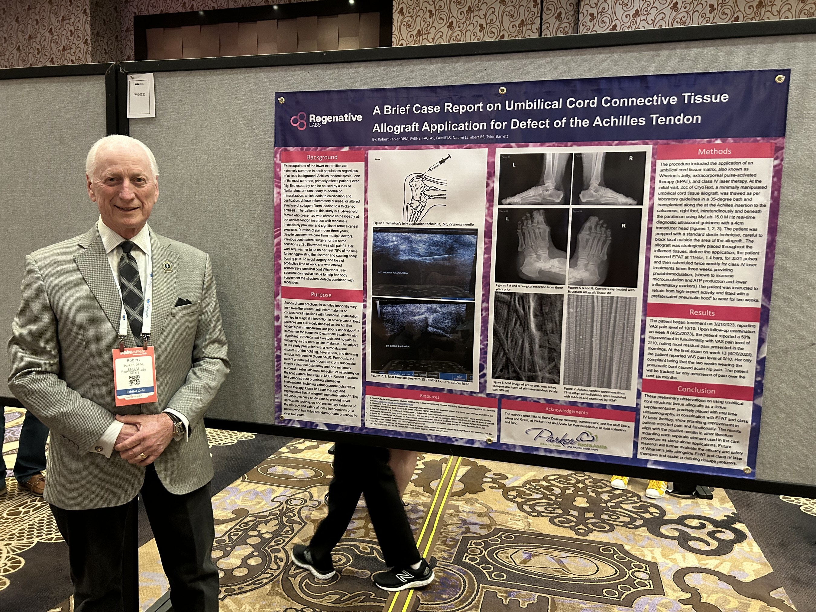 A SHIFT IN ACHILLES CARE? REGENATIVE LABS AND DR. ROBERT PARKER ...