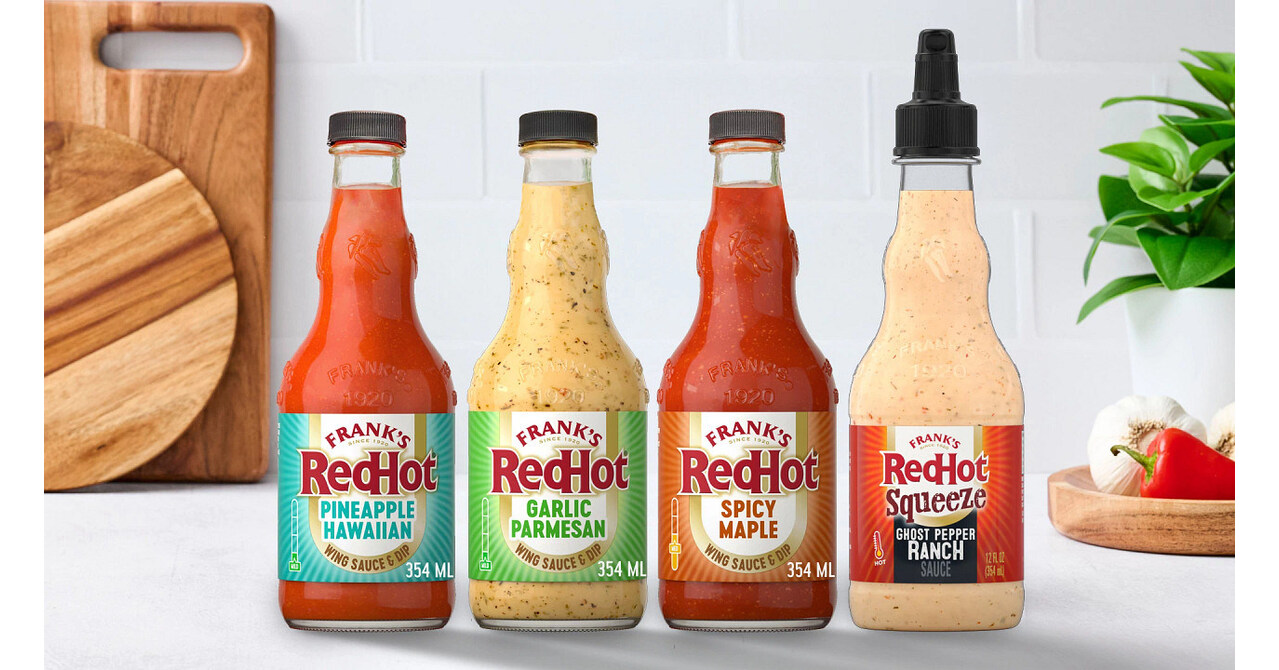 Frank's RedHot® Launches Four Bold New Sauces and Teases New Game Day ...