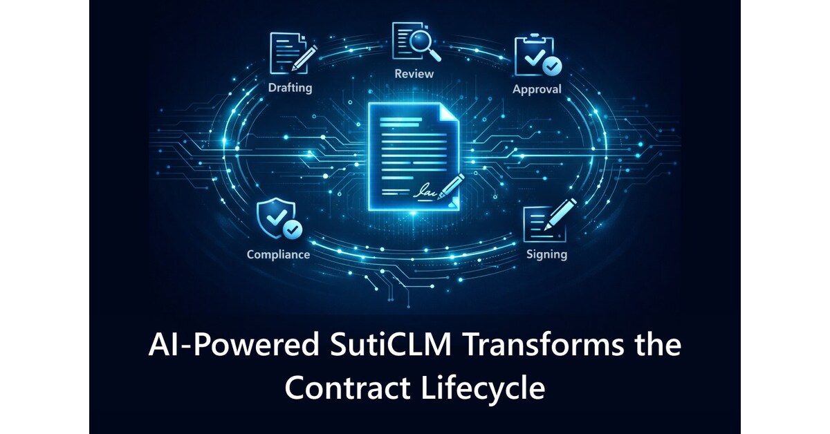 SutiCLM Redefines Contract Management With AI-Powered Automation and ...