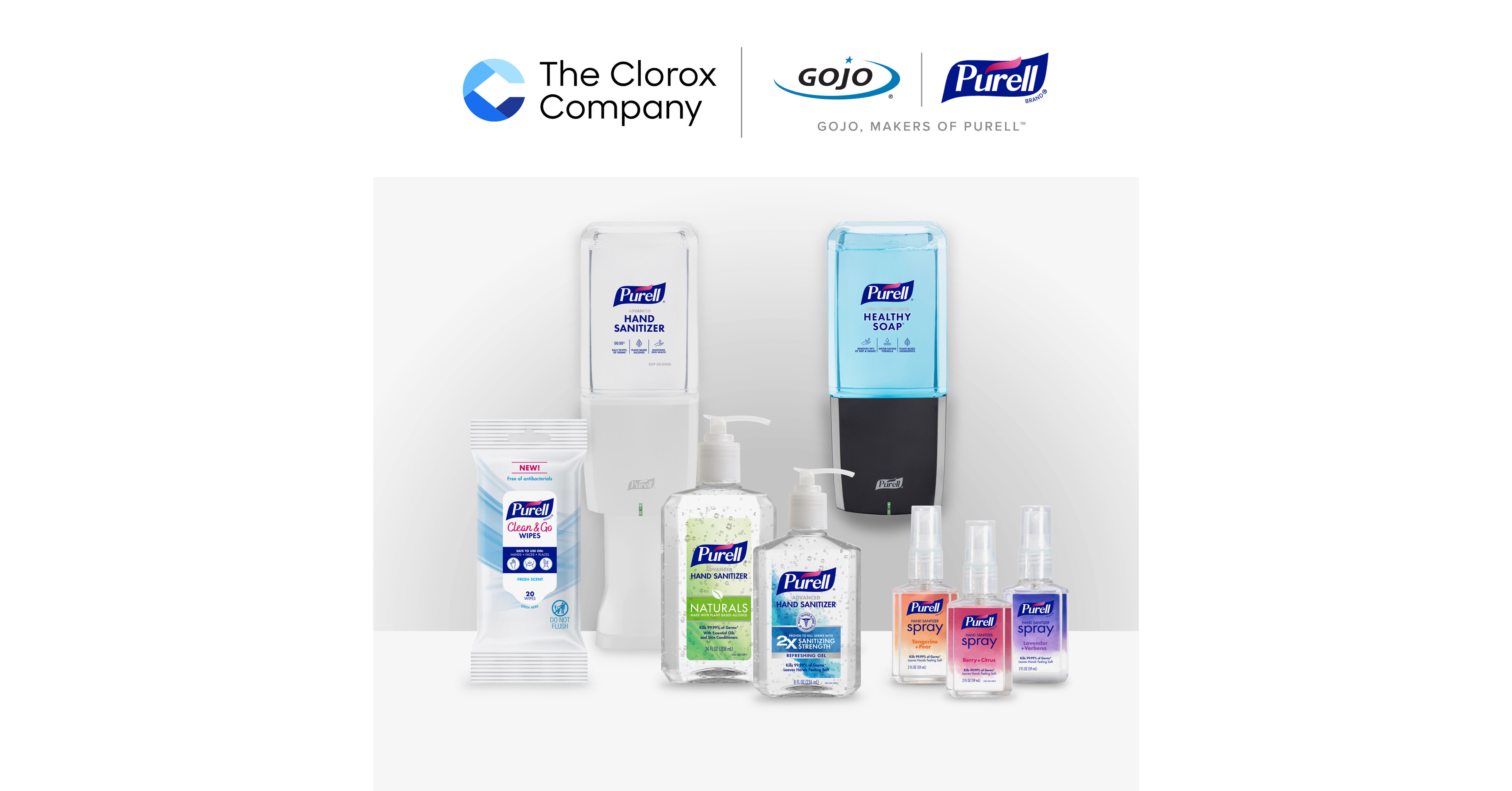 Clorox Announces Acquisition of GOJO Industries, Makers of Purell ...